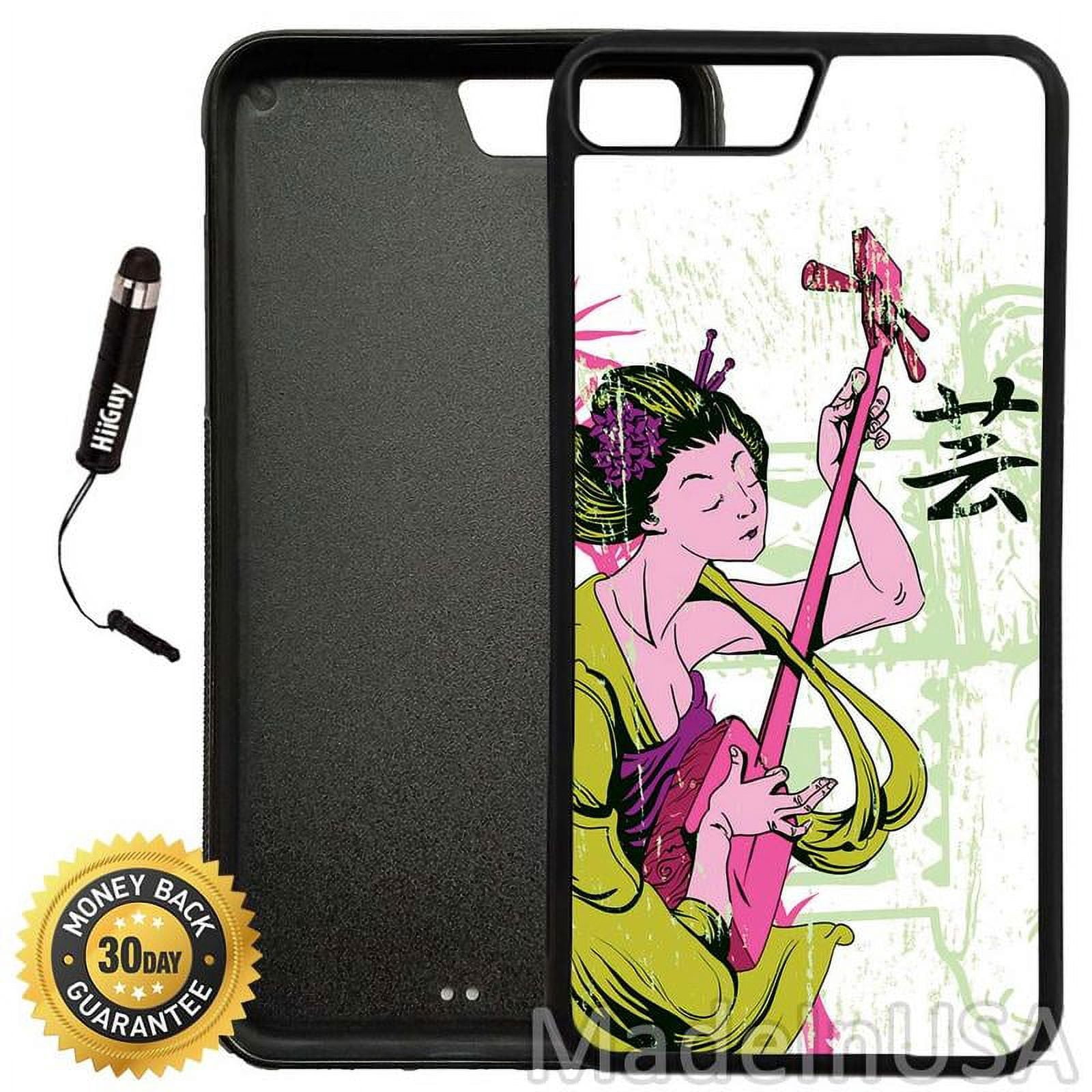 Custom iPhone 8 PLUS Case (A2797) Edge-to-Edge Rubber Black Cover with ...