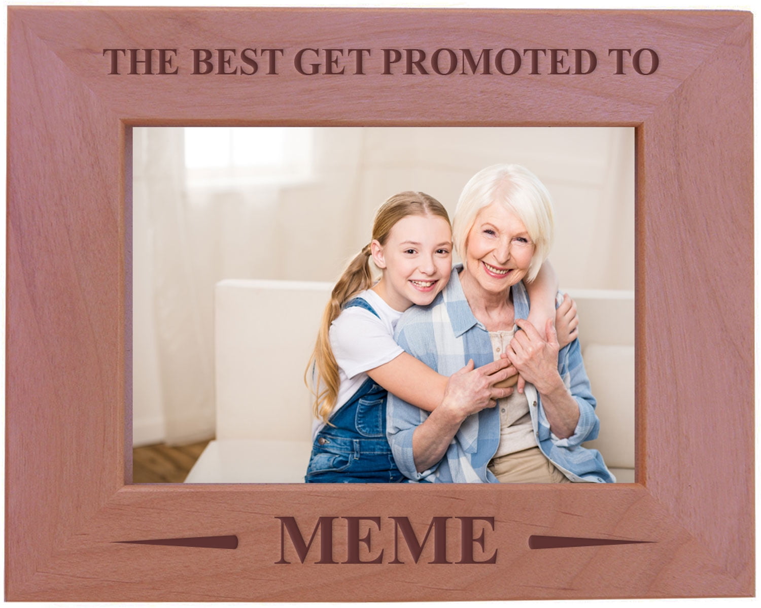 CustomGiftsNow The Best Get Promoted To Meme - Wood Picture Frame ...