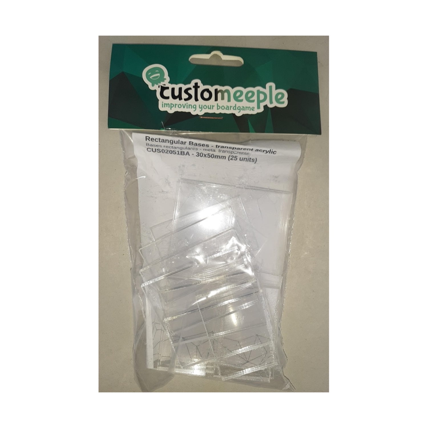 Customeeple 30mm x 50mm Rectangular Bases New - Walmart.com