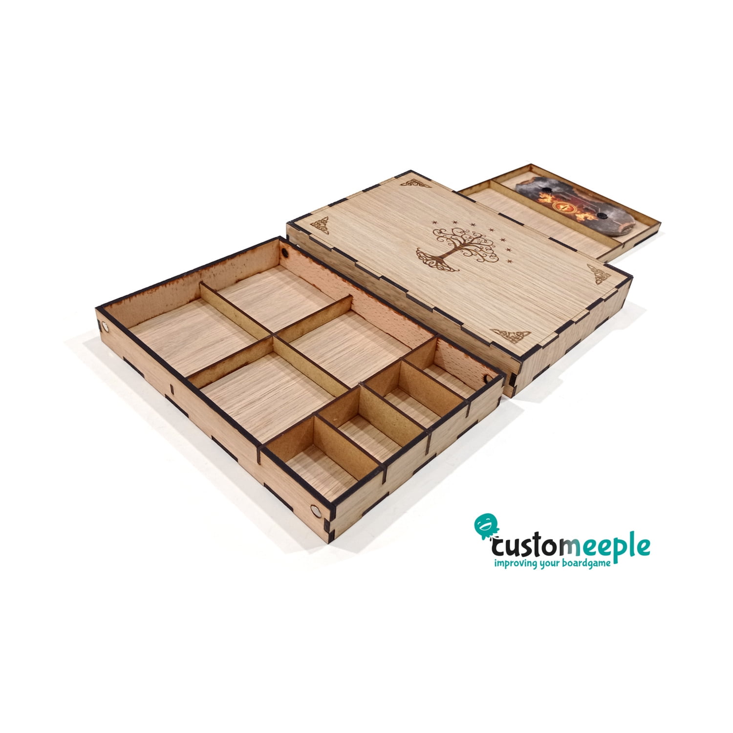 Customeeple Deluxe Token Box for The Lord of the Rings - The Card Game ...