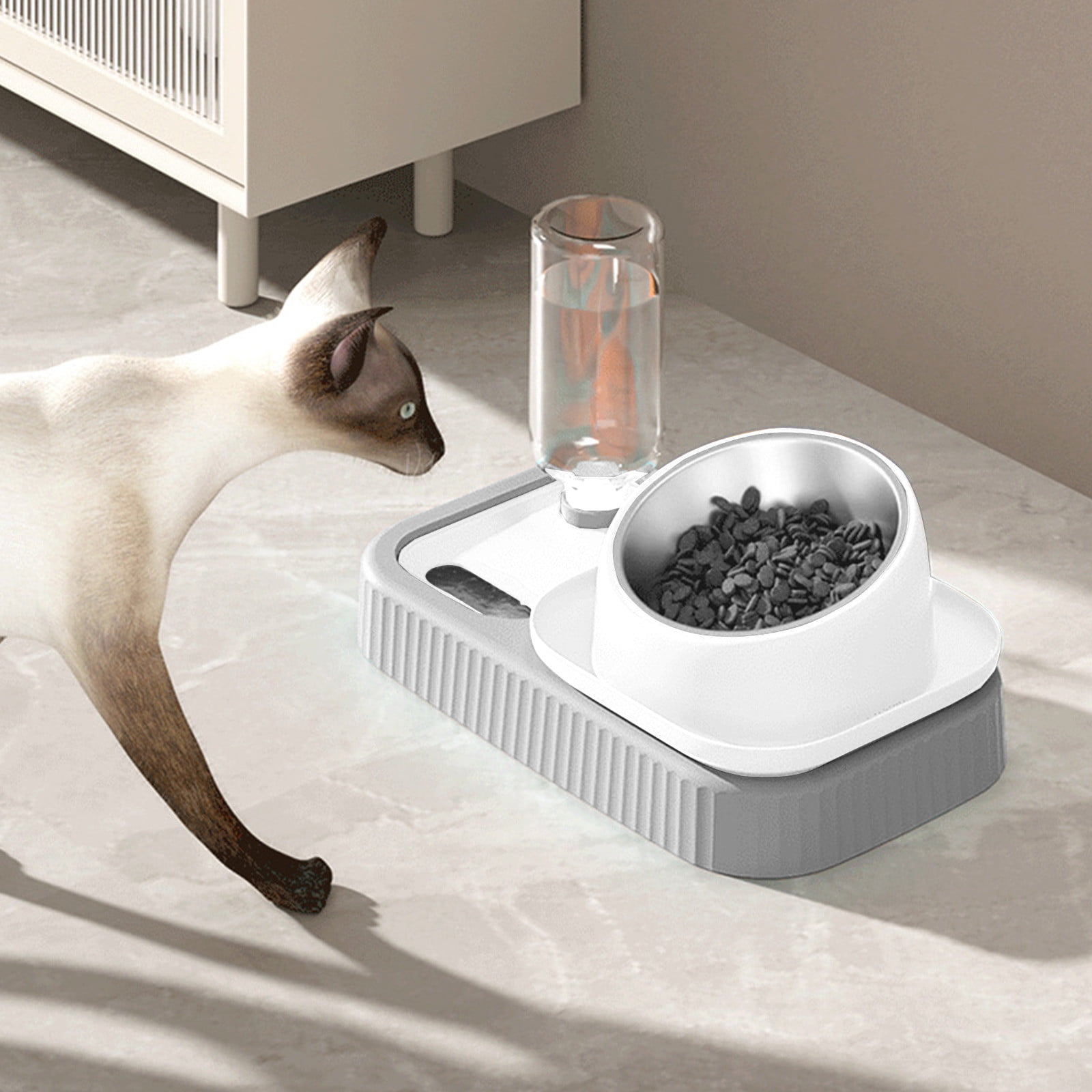 Customer Favorite, Automatic Water Bowl, Double Pet Bowl, Tip-Proof ...