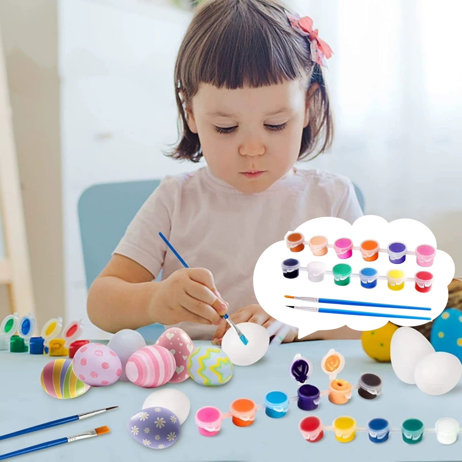 Customer Favorite,DIY Easter Children's Painting Set Easter Eggs ...