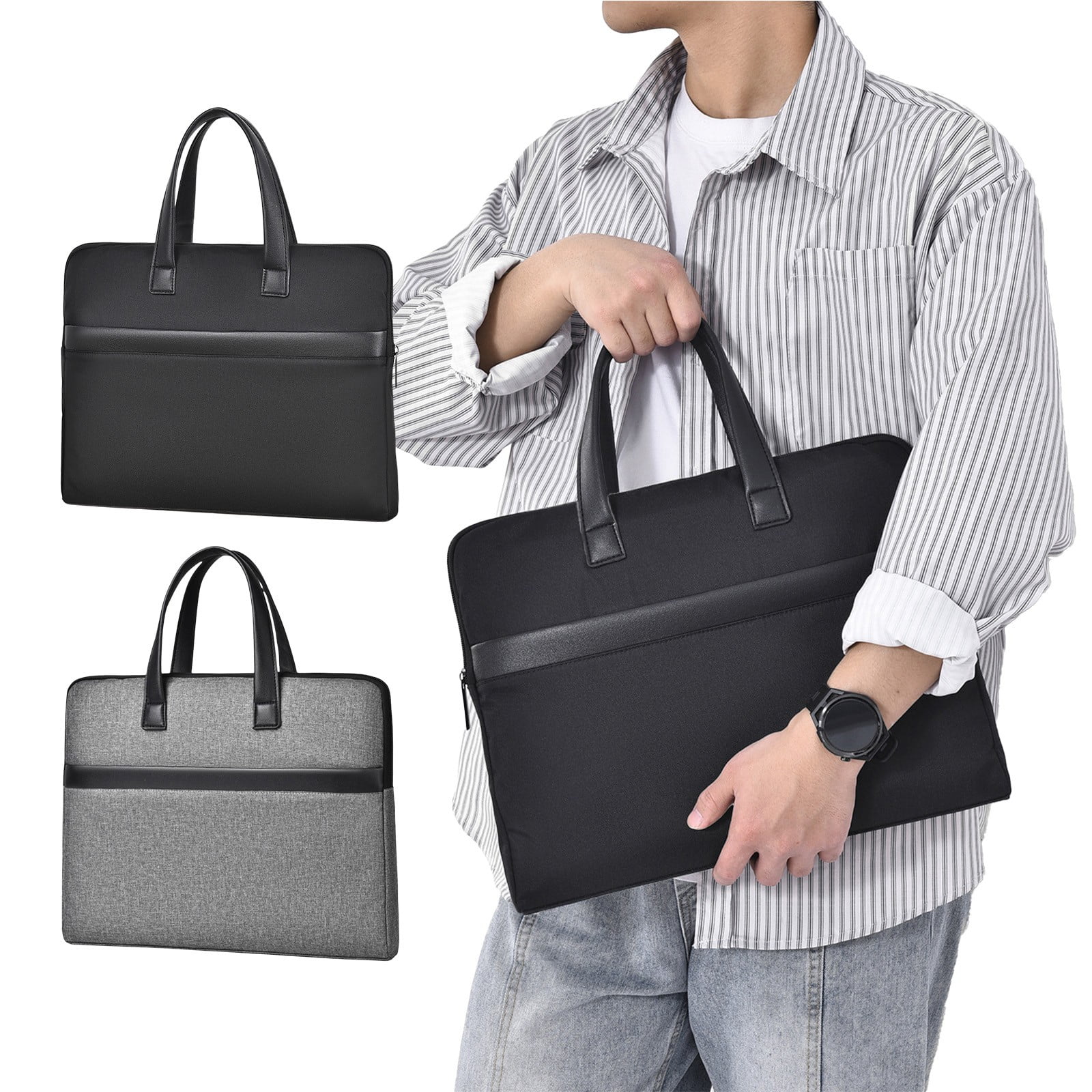 Customer Favorite,Document Bag,Large Capacity Briefcase,Business ...