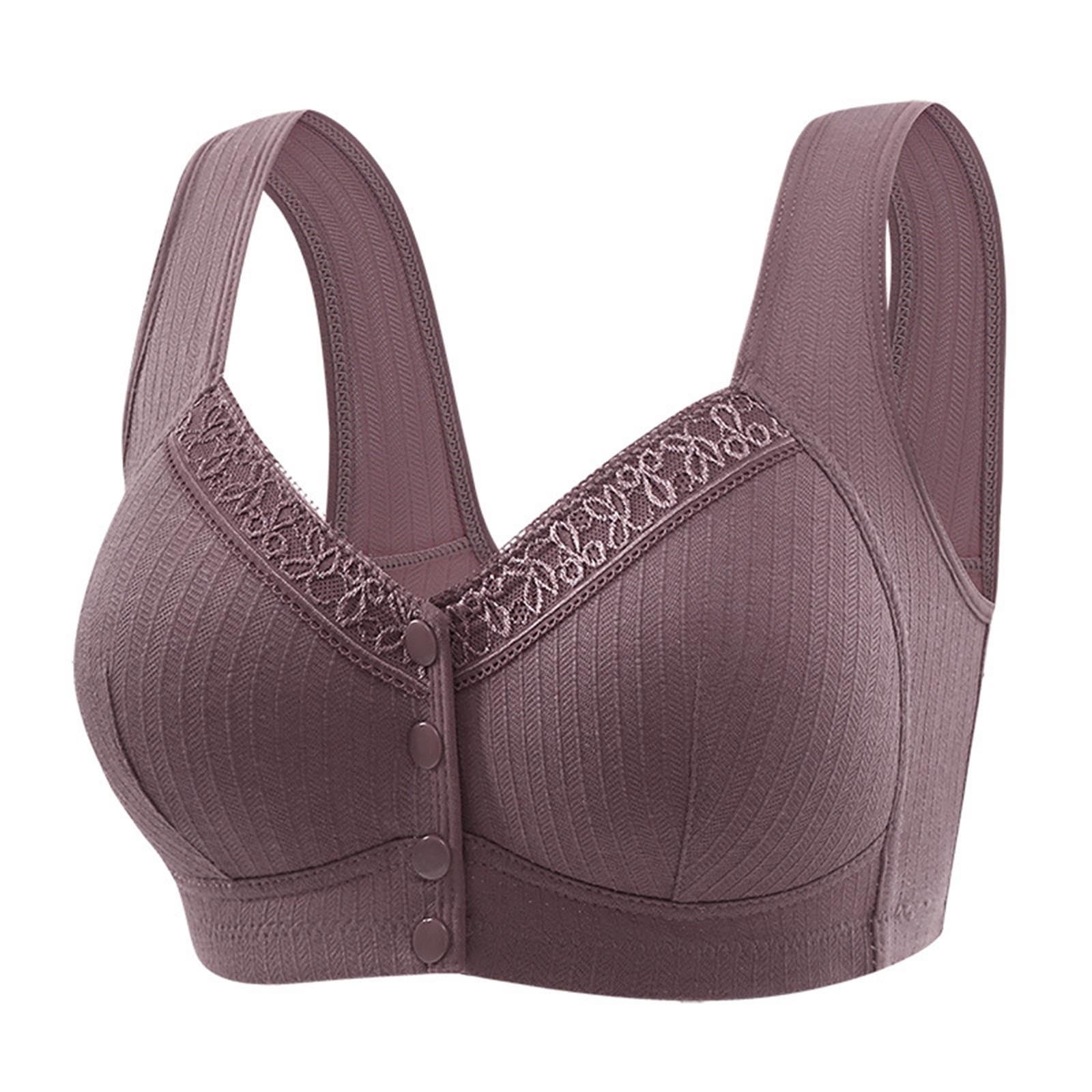 Customer Favorite,Medium-Sized Bra, Elastic Front Buckle, Ventilated ...