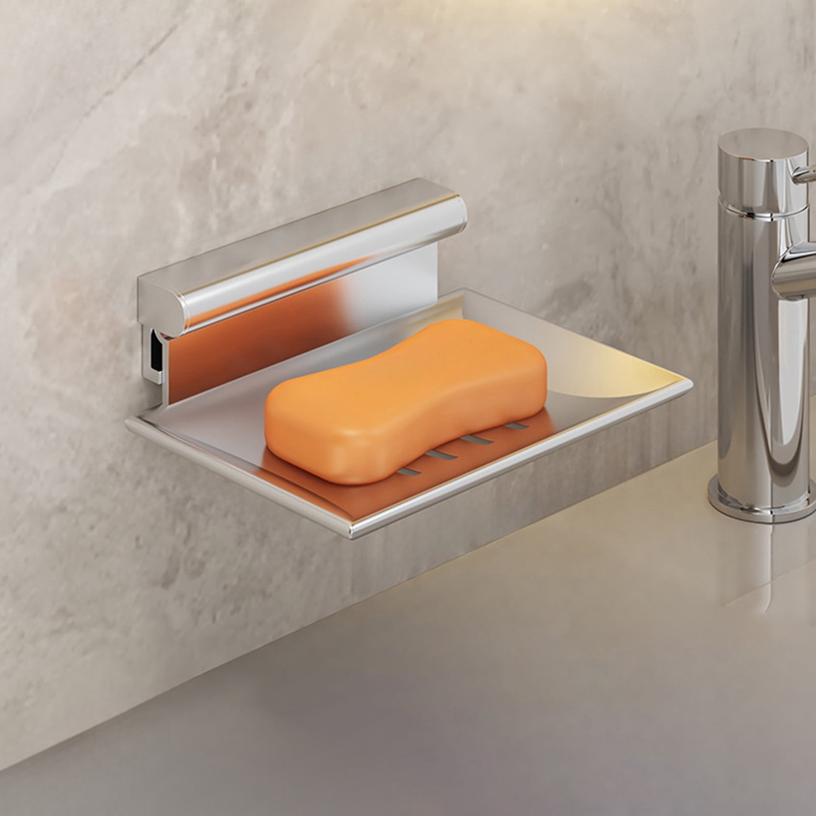 Customer Favorite, Self Adhesive Soap Rack, Aluminum Alloy, Wall ...