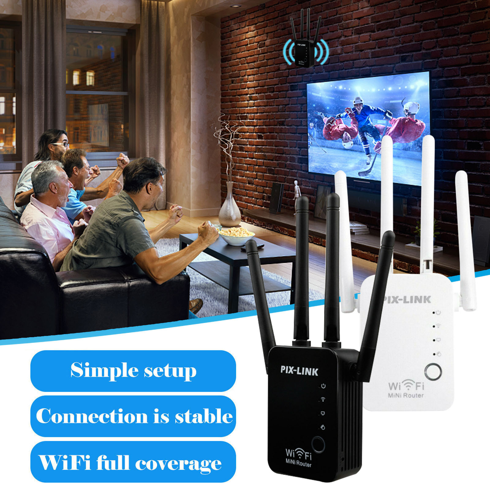 Customer Favorite,WiFi Signal Range Extender 300Mbps Wifi Signal ...