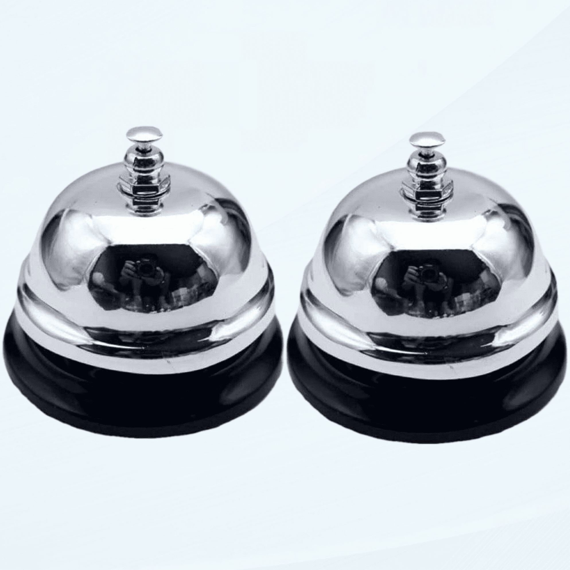 Customer Service Bell 2pcs Office Desk Bell Customer Ding Bell Metal ...