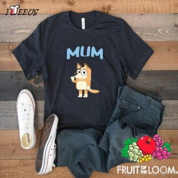 Customised Mum Chilli Bluey Adult Shirt - Walmart.com