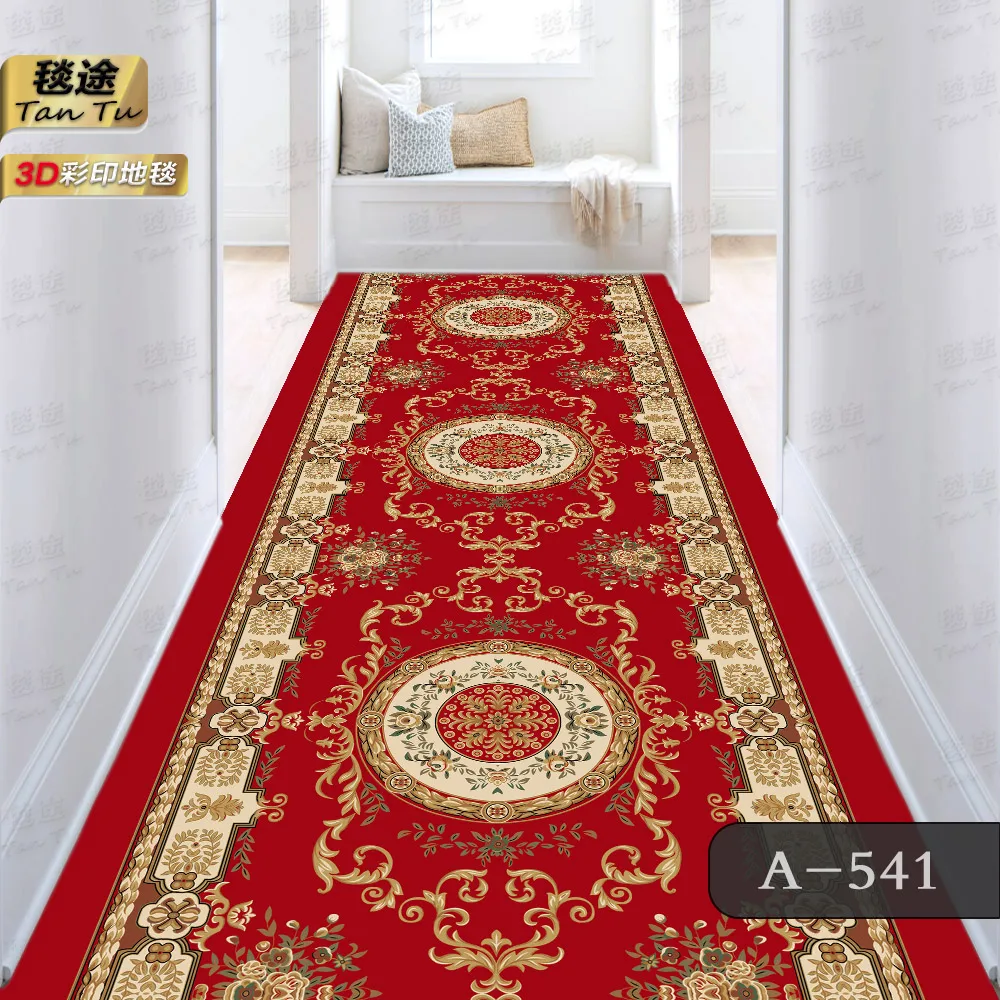 Customizable Aisle Hallway Long Carpets European Stairs Corridor Home r ...