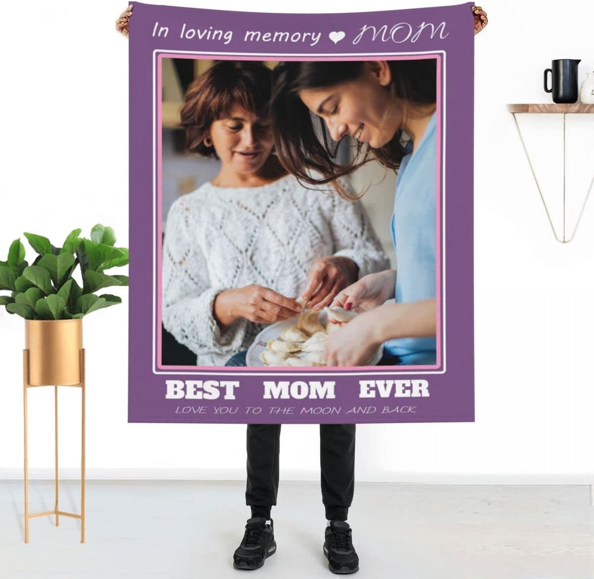 Customizable Blanket for Sister Customized Blankets with Photos Text ...