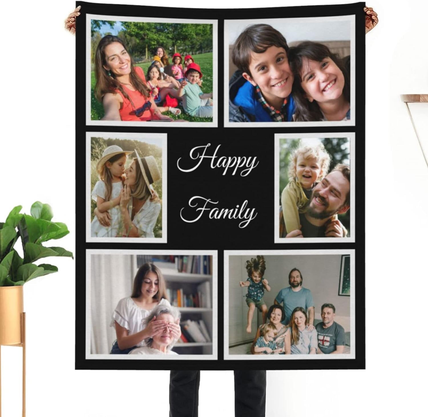 Customizable Blanket for Sister Customized Blankets with Photos Text ...
