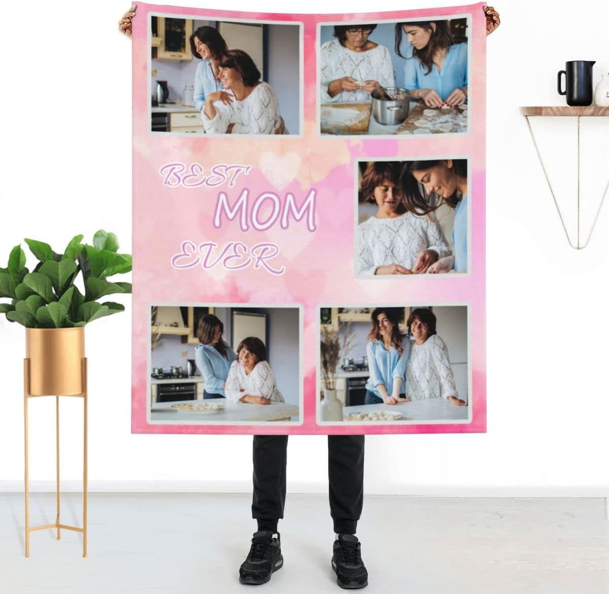Customizable Blanket for Sister Customized Blankets with Photos Text ...