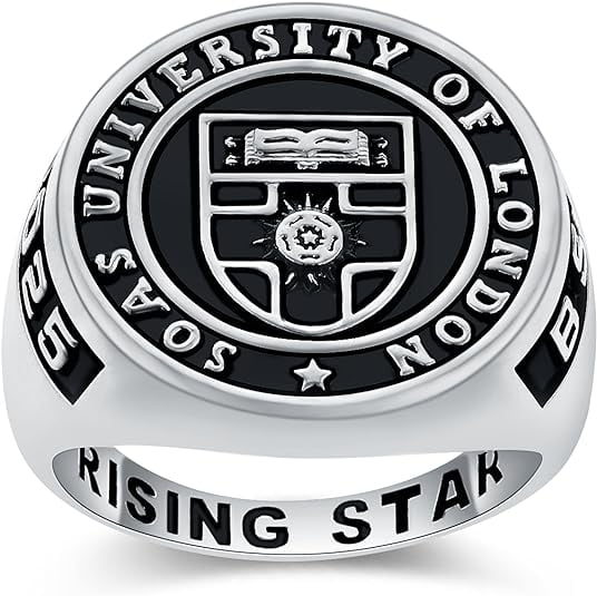 Customizable Class Rings Fully Personalized Class Rings for Men Gold ...