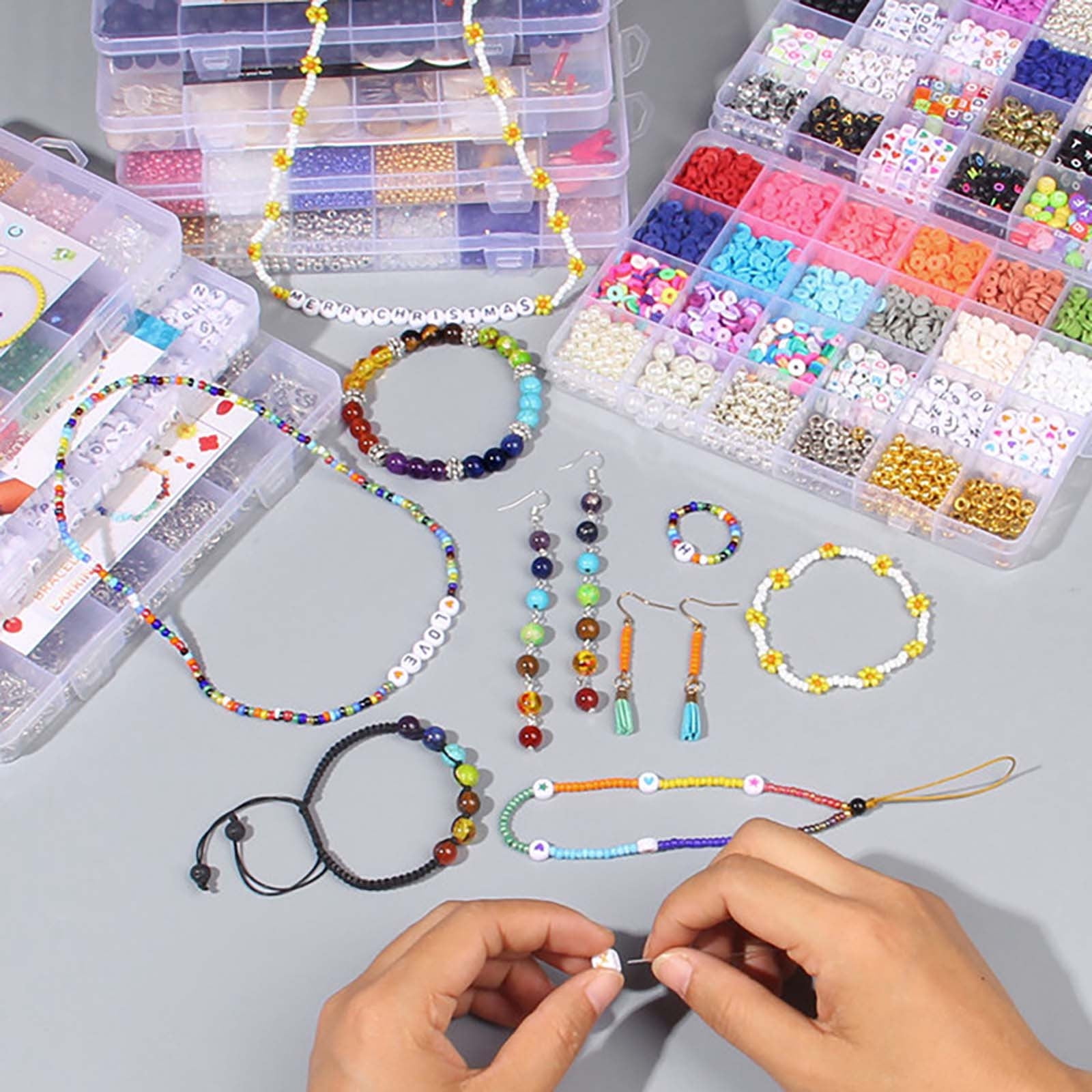 Customizable Clays Words Wonders DIY Letter Bead Creationss Safe ...