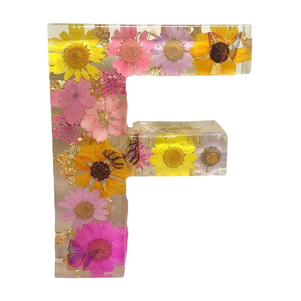 Customizable Floral Night Light, Dried Flowers in Resin, LED Light ...