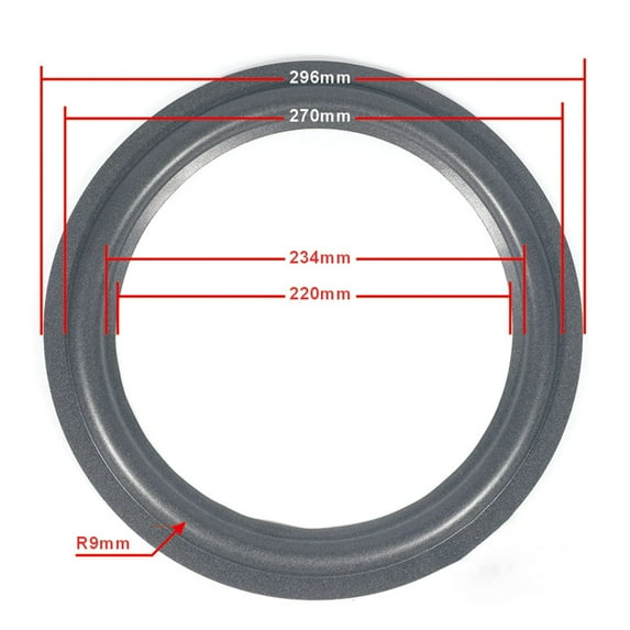 Customizable Foam Surround Cushion Optimize Acoustic Performances Rim ...