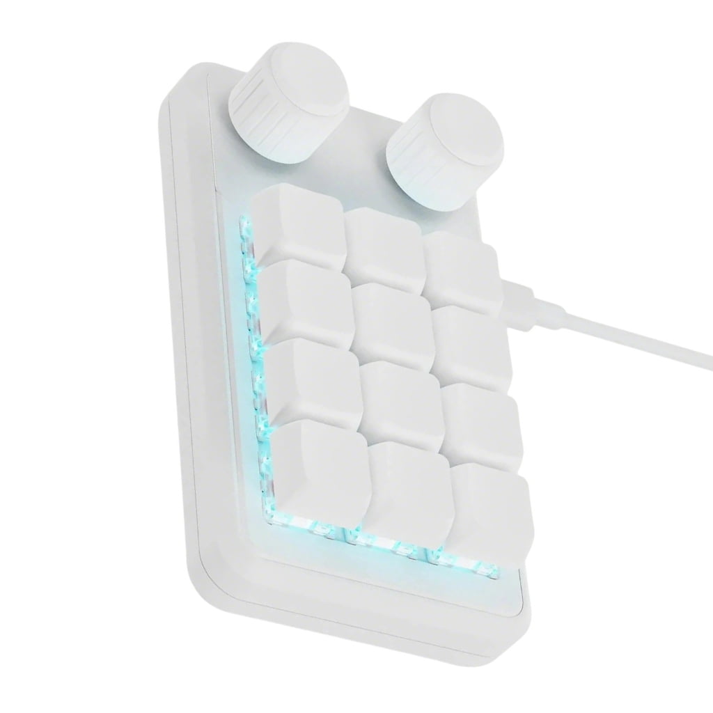 Customizable Gaming Keypad with 12 Key, RGBs Backlights and Hot ...