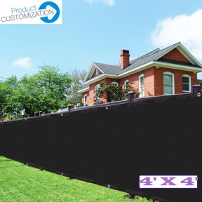 6 ft. x 50 ft. Privacy Screen Fence, Green - Walmart.com