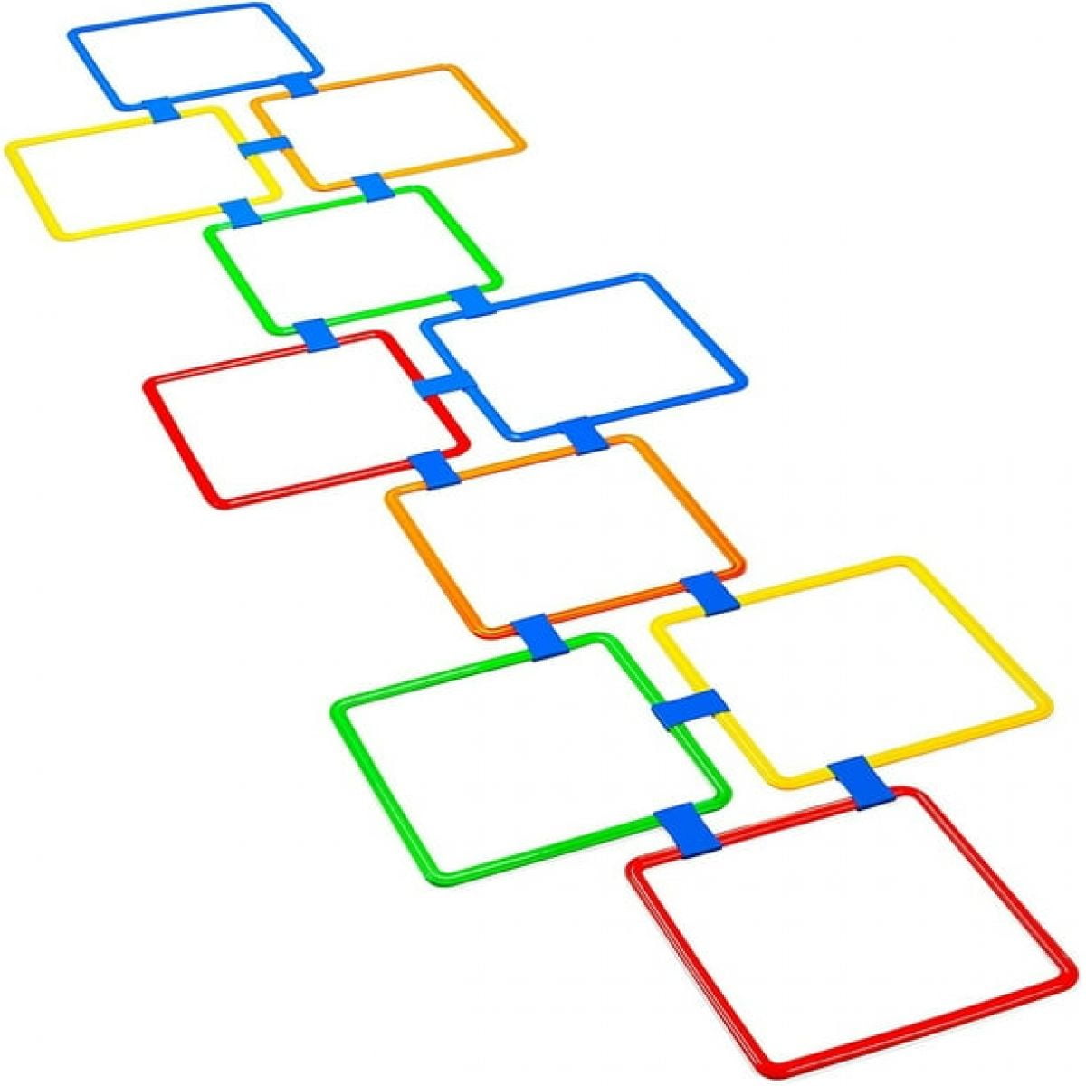 Customizable Layout Hopscotch Set, Portable Fun, Conditioning Agility ...