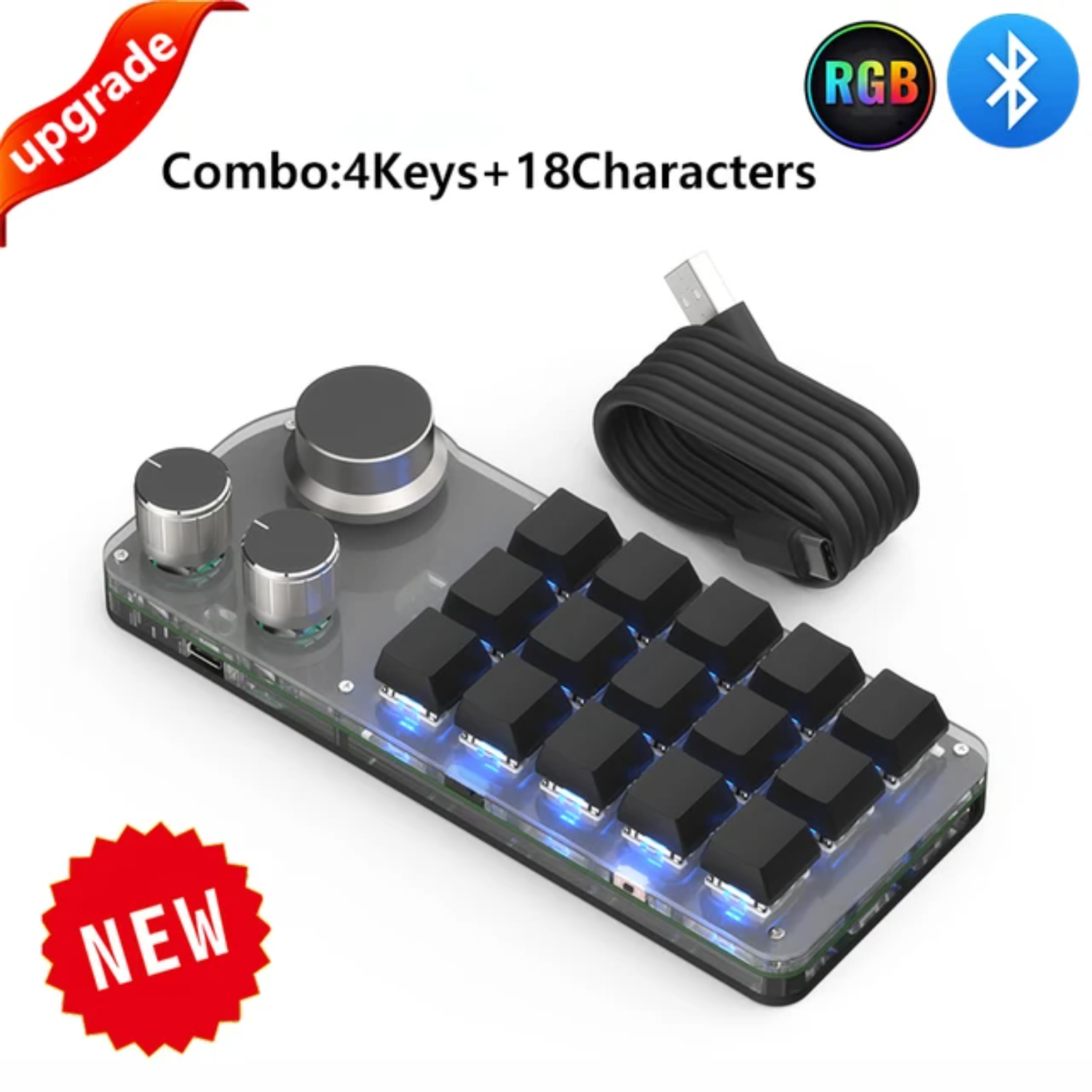 Customizable Perfect RGB Mechanical Gaming Keyboard with Hot-swap ...