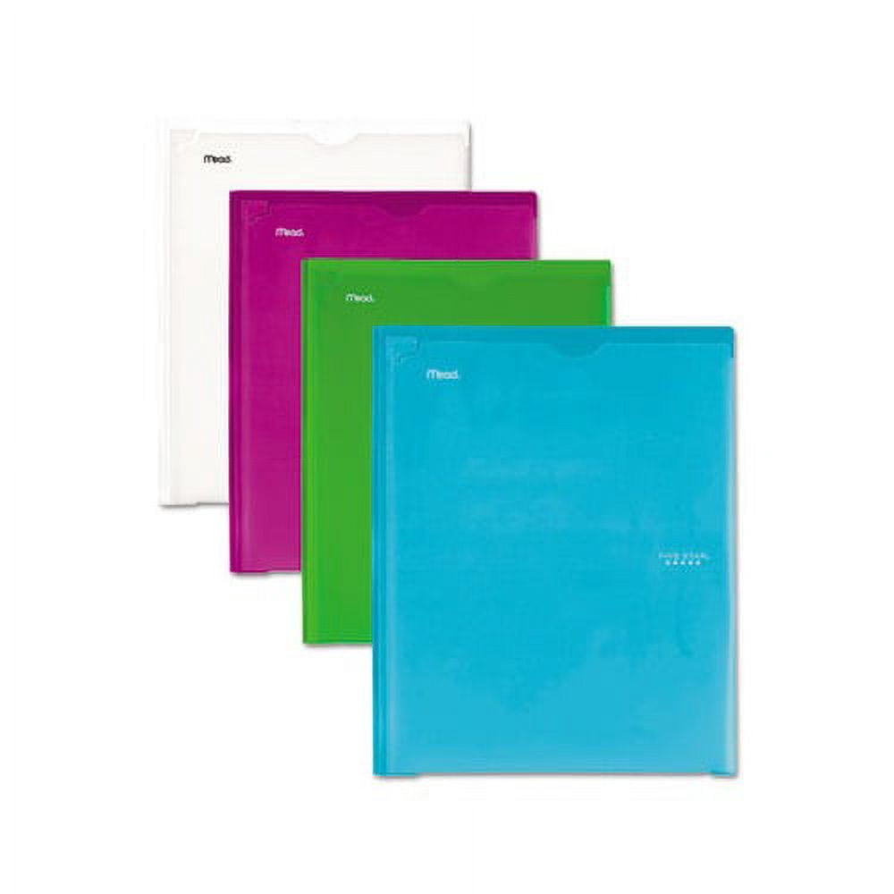 Customizable Pocket/Prong Plastic Folder 20 Sheets, 8 1/2 x 11 ...