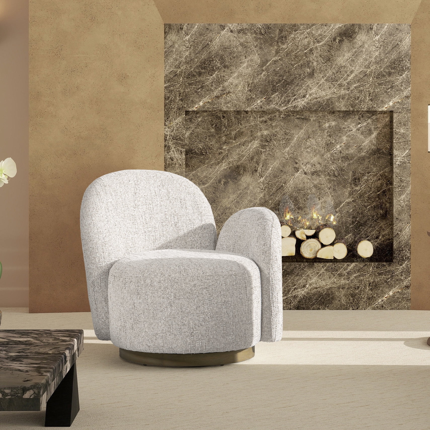Customizable Seating Setup & Smooth Swivel Function - Modern Interiors ...