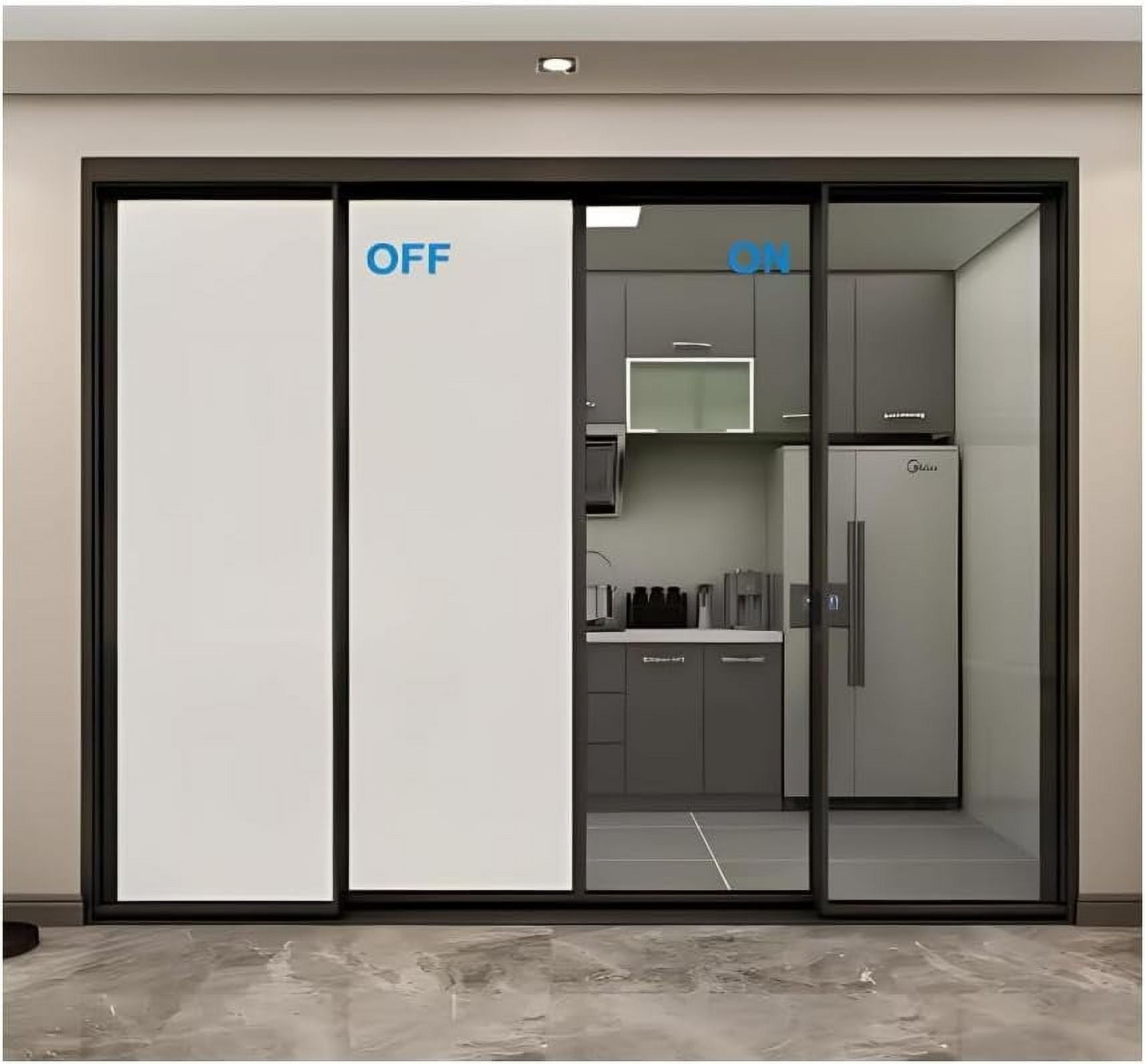 Customizable Size Window Privacy Film | PDLC Switchable, Window Film ...