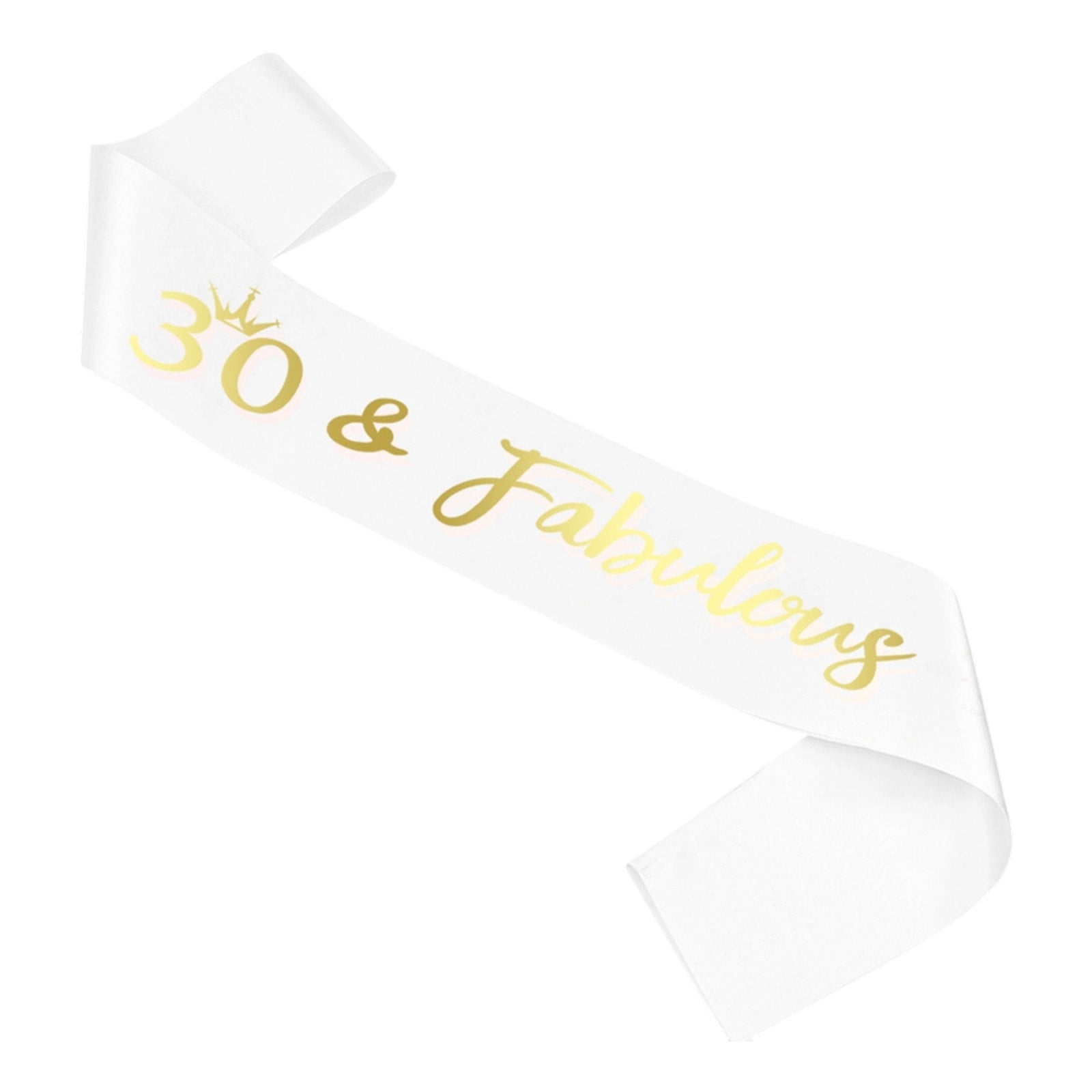 Customizable Sparkling Letter Shoulder Strap Ribbon for Birthday ...