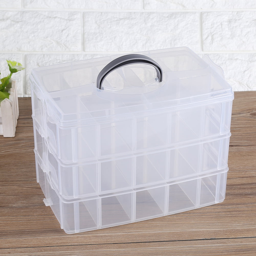 Customizable Storage with Detachable DIY Storage Space, Transparent ...