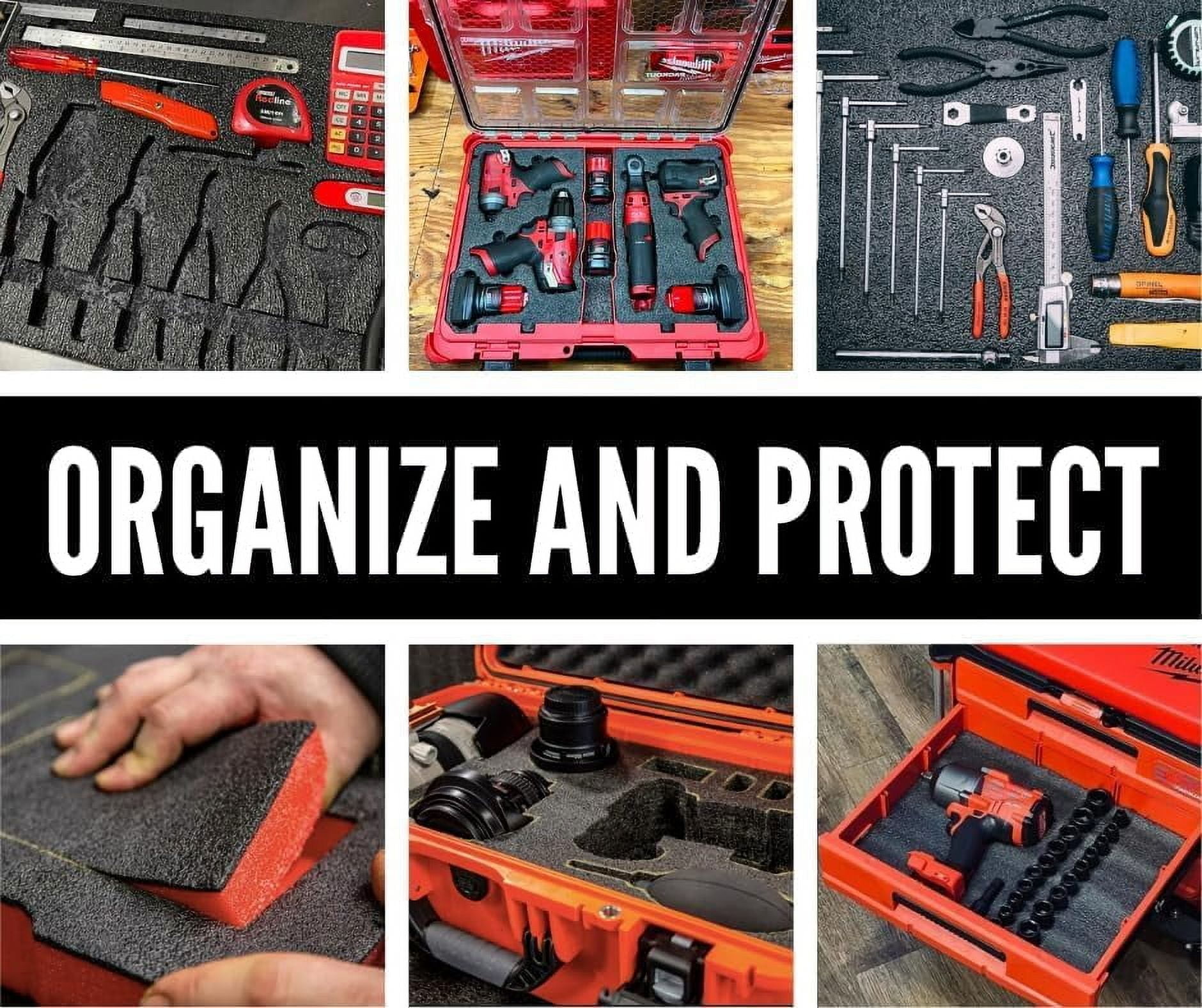 Customizable Tool Box Organizer | 16"x20"x1.18" - 3 PCS | Foam Insert ...