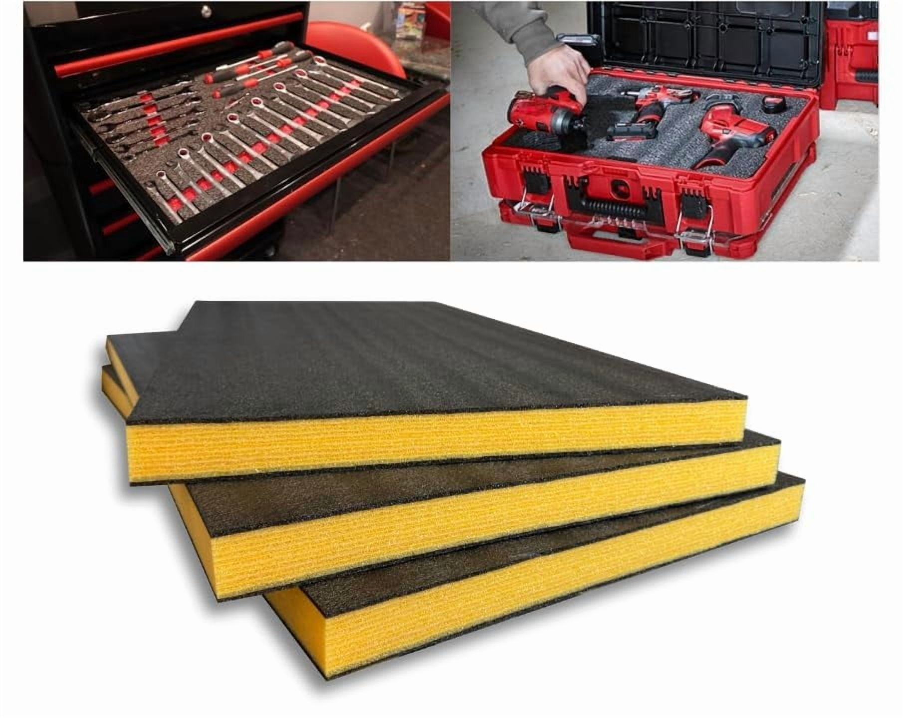 Customizable Tool Box Organizer Tool Foam | 16"x24"x1.18" - 3 PCS ...