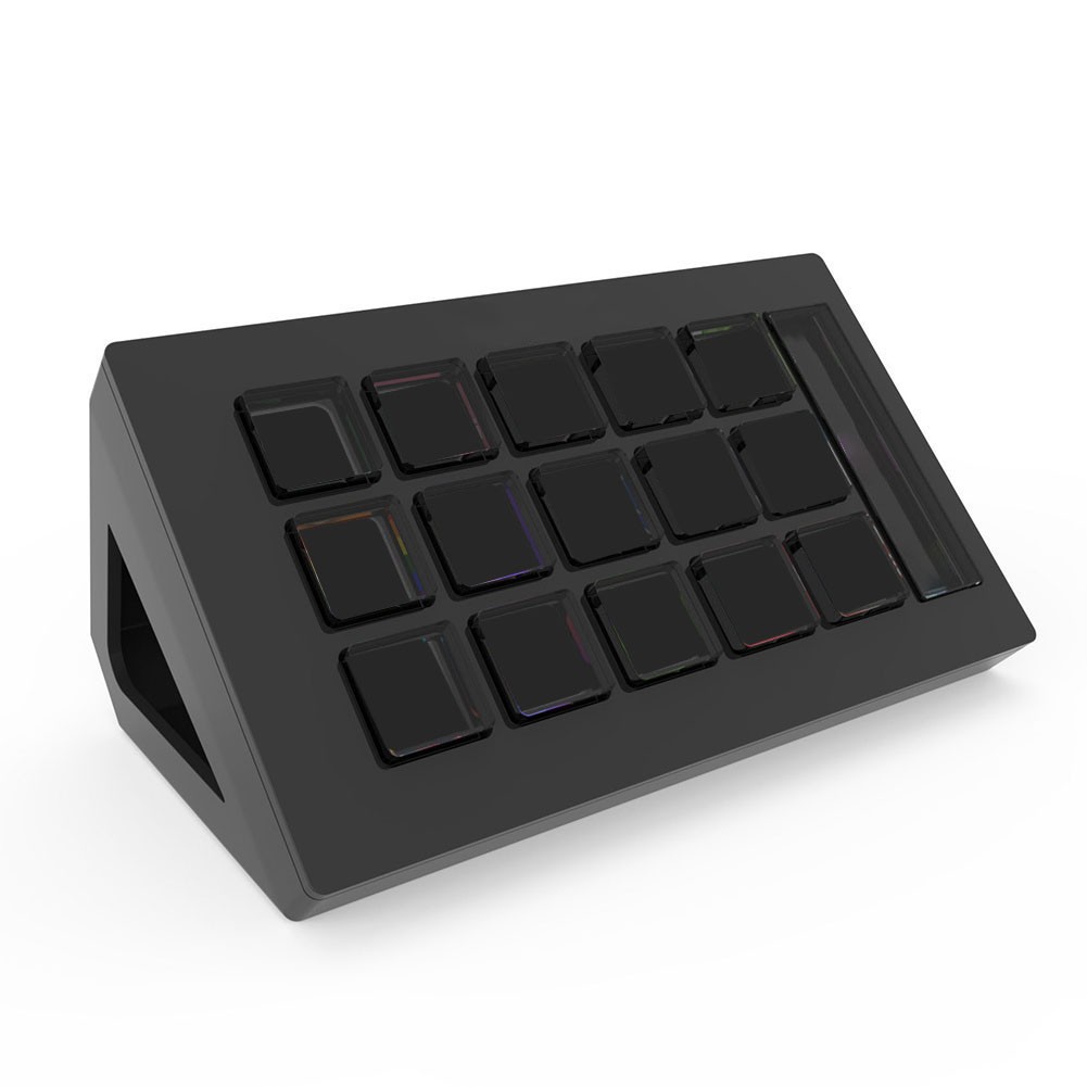 Customizable Visual for Stream Deck Keyboard With 15 Lcd Buttons for Content - Walmart.com
