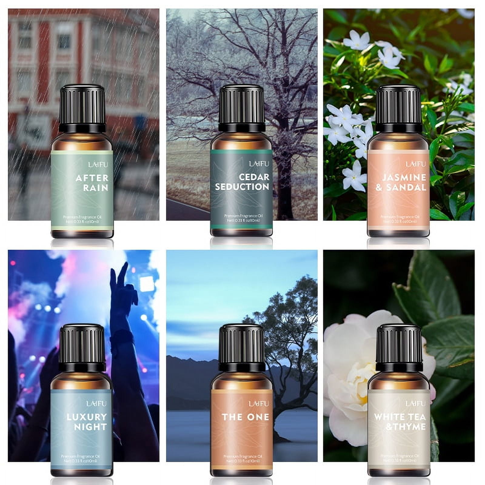 Customizable Water-Soluble Aromatherapy Essential Oil Set for Home ...