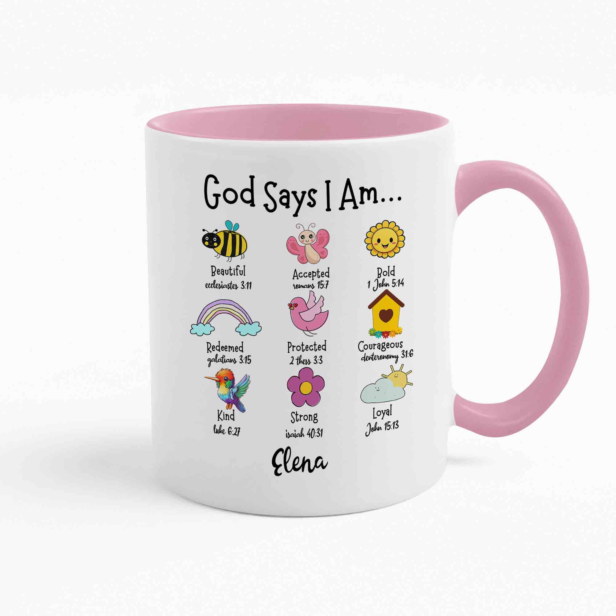 Customizaholic Bible Verse Coffee Mug, Religious Gifts, Christian ...