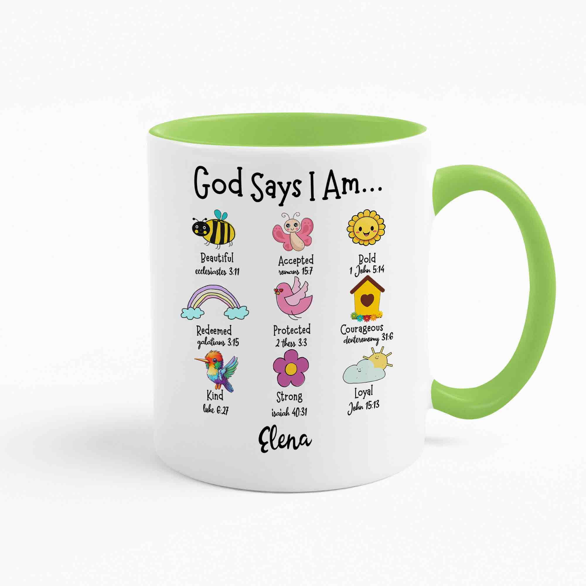 Customizaholic Bible Verse Coffee Mug, Religious Gifts, Christian ...