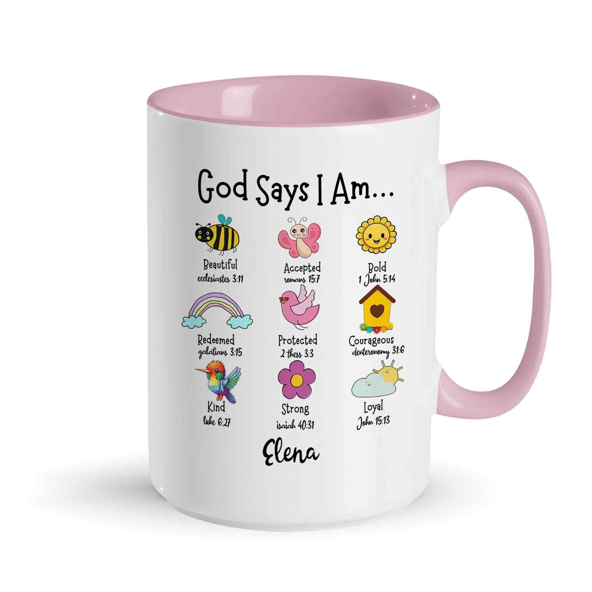 Customizaholic Bible Verse Coffee Mug, Religious Gifts, Christian ...