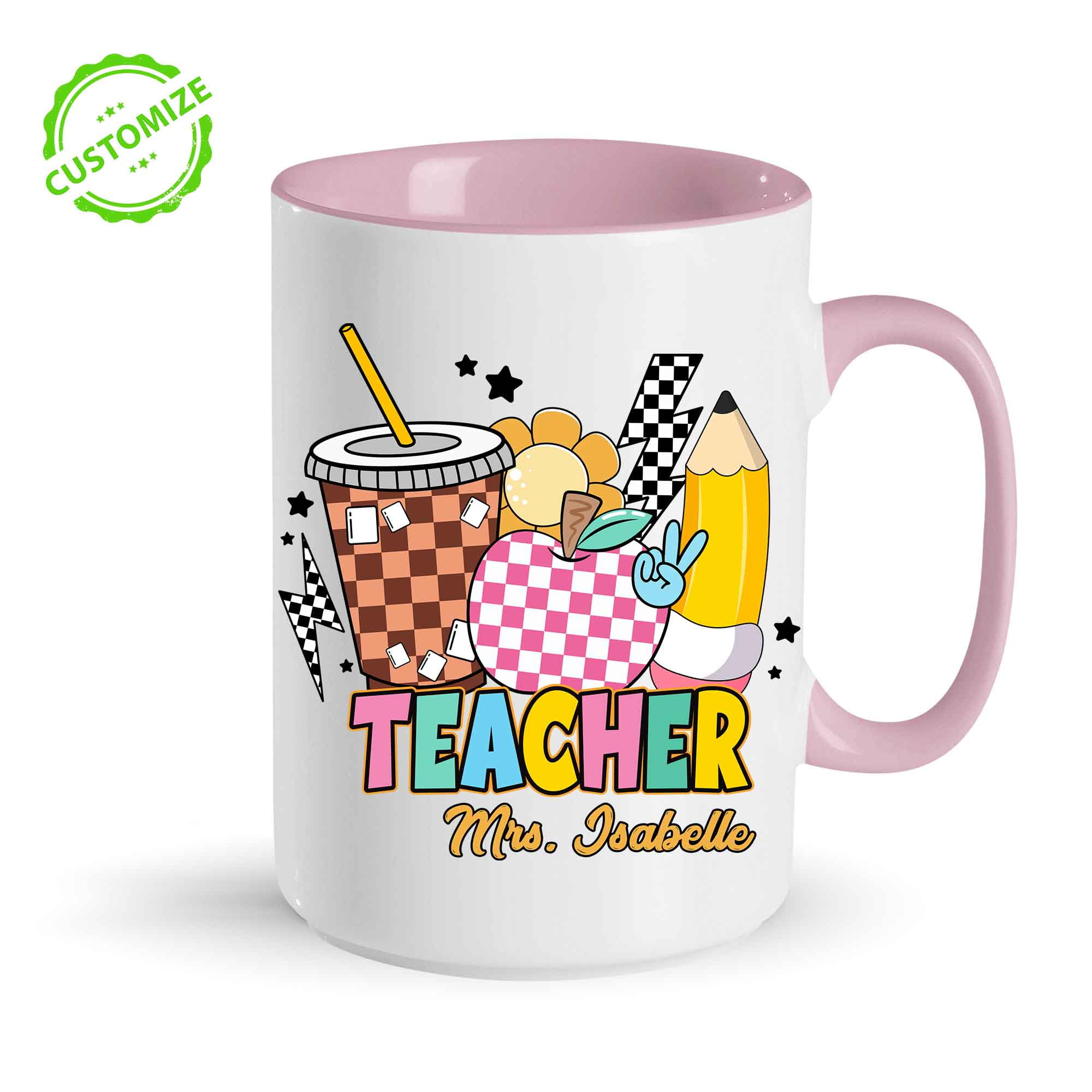 Customizaholic Personalized Coffee Mugs, Teacher Mug, Teacher Mugs For ...