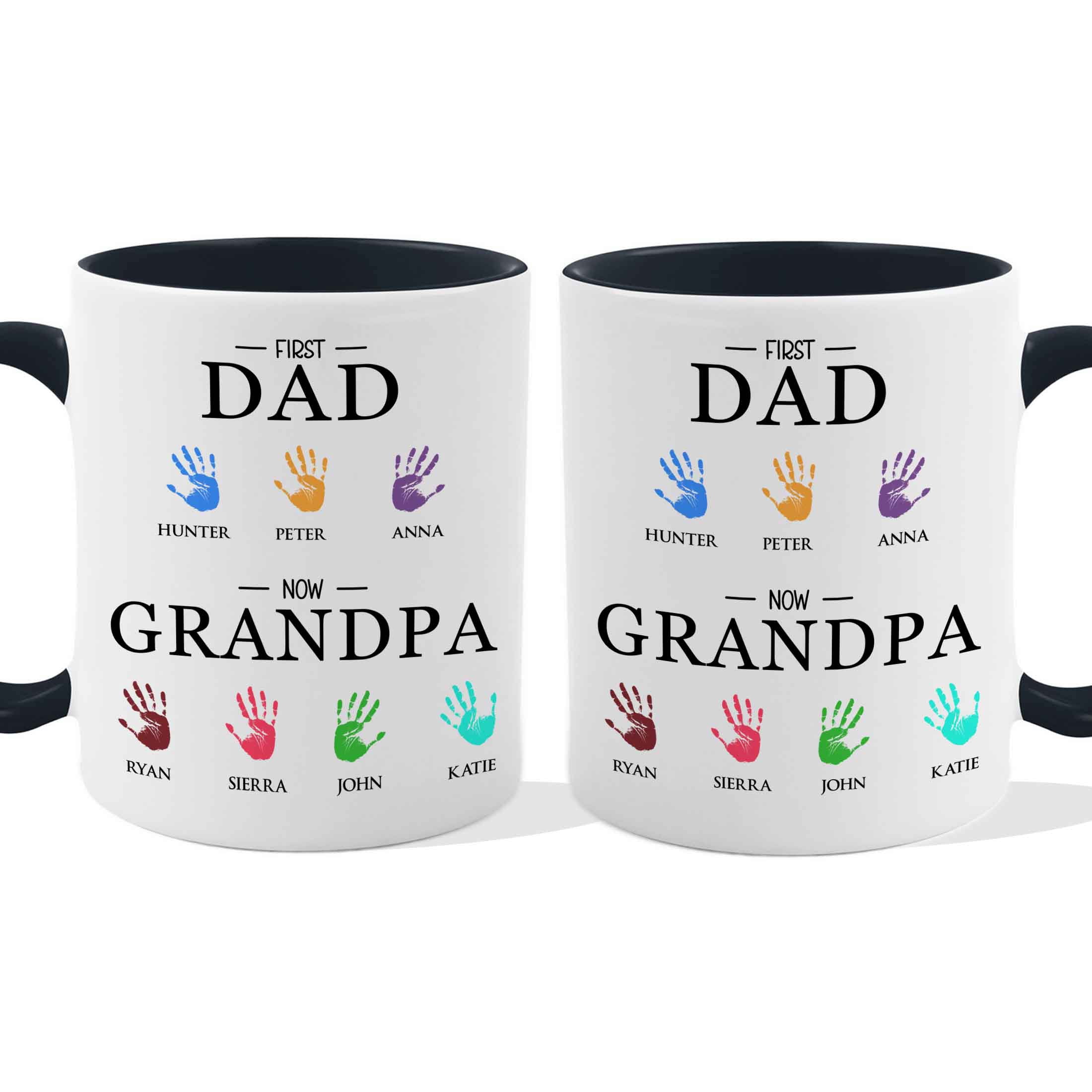 Customizaholic Personalized First Dad Now Grandpa Mug - Custom ...