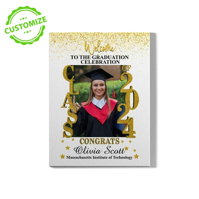 Customizaholic Personalized Name Canvas, Photos Print Canvas Custom ...