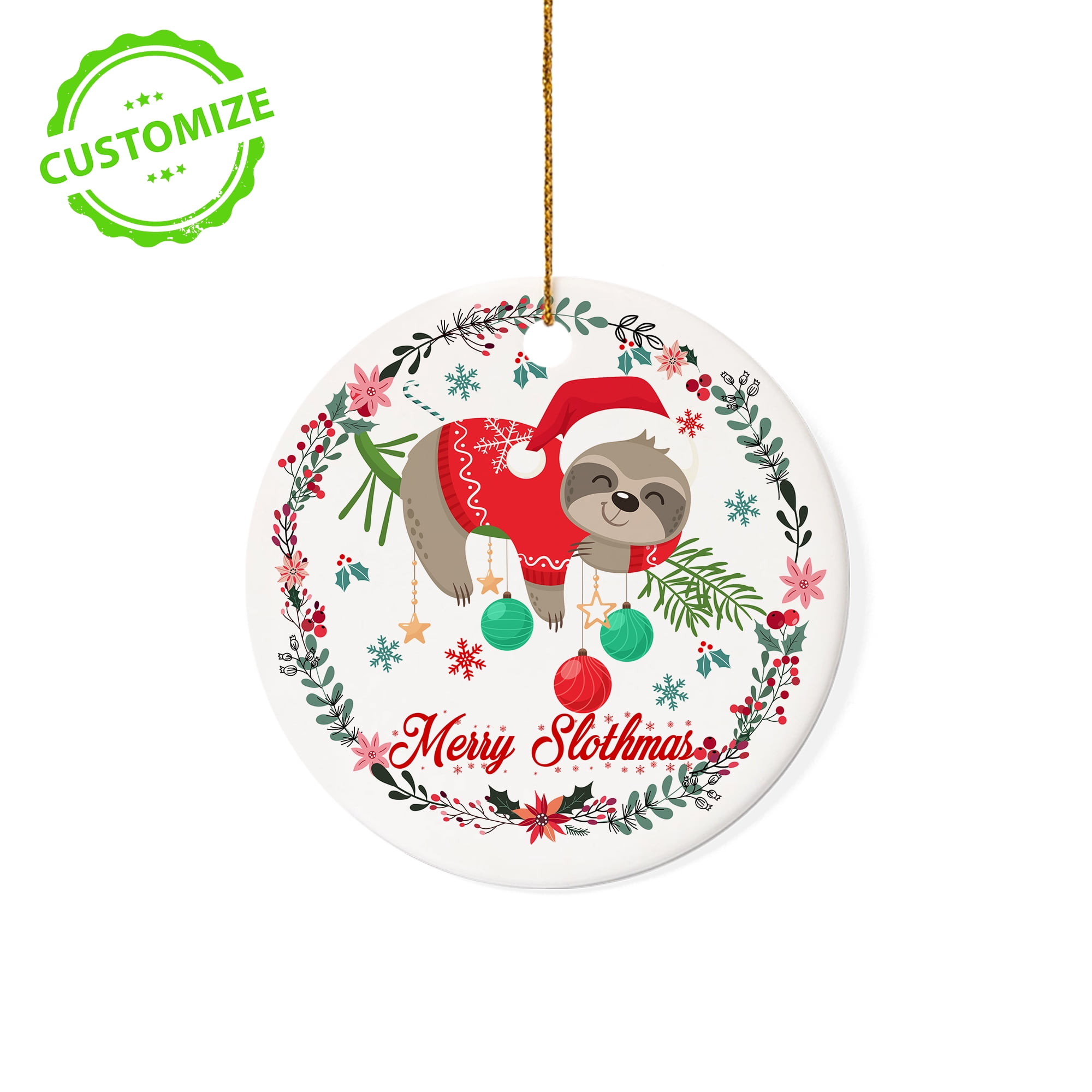 Customizaholic Personalized Ornaments with Names, Christian Christmas ...