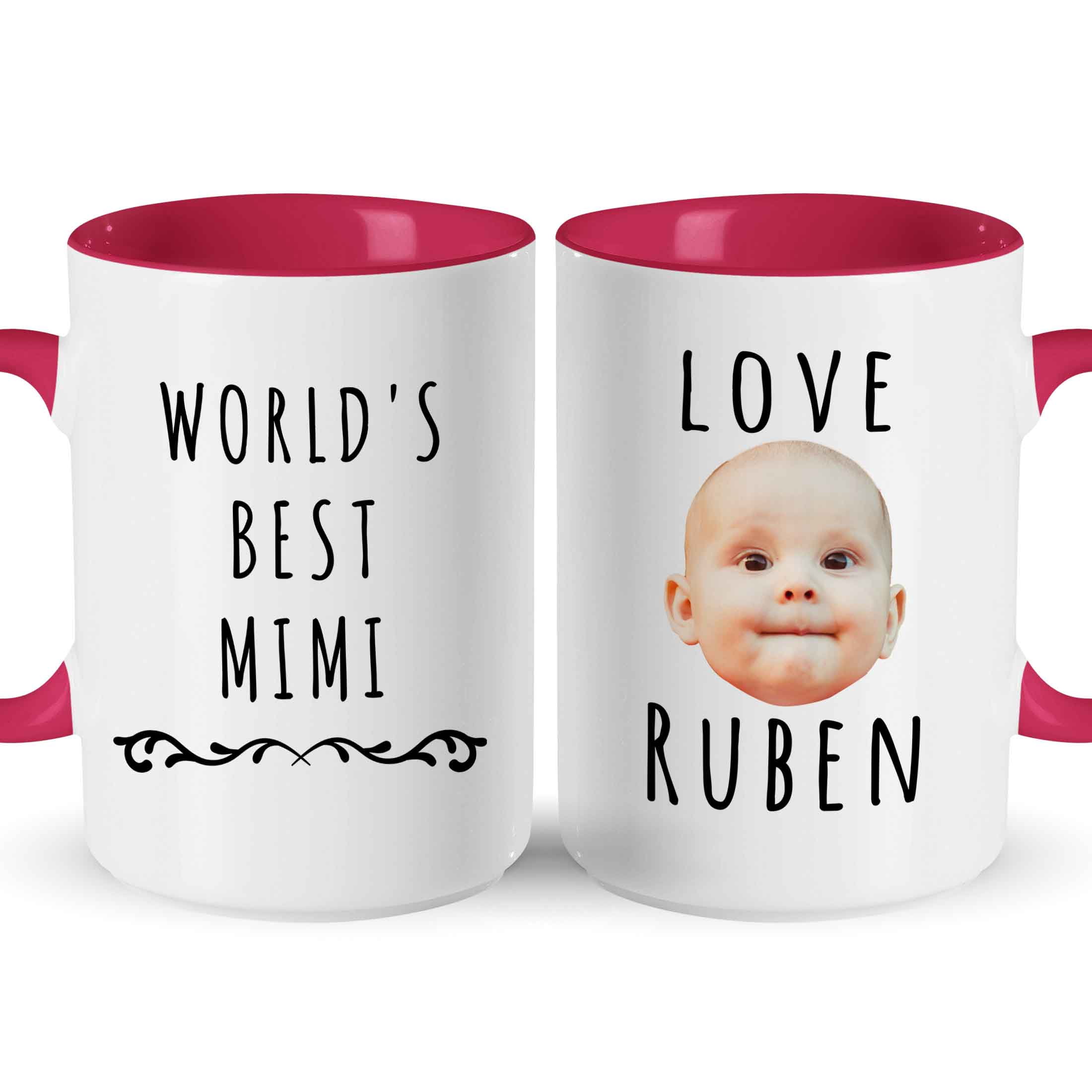 Customizaholic Personalized Photo Mimi Mug – World’s Best Mimi Custom ...