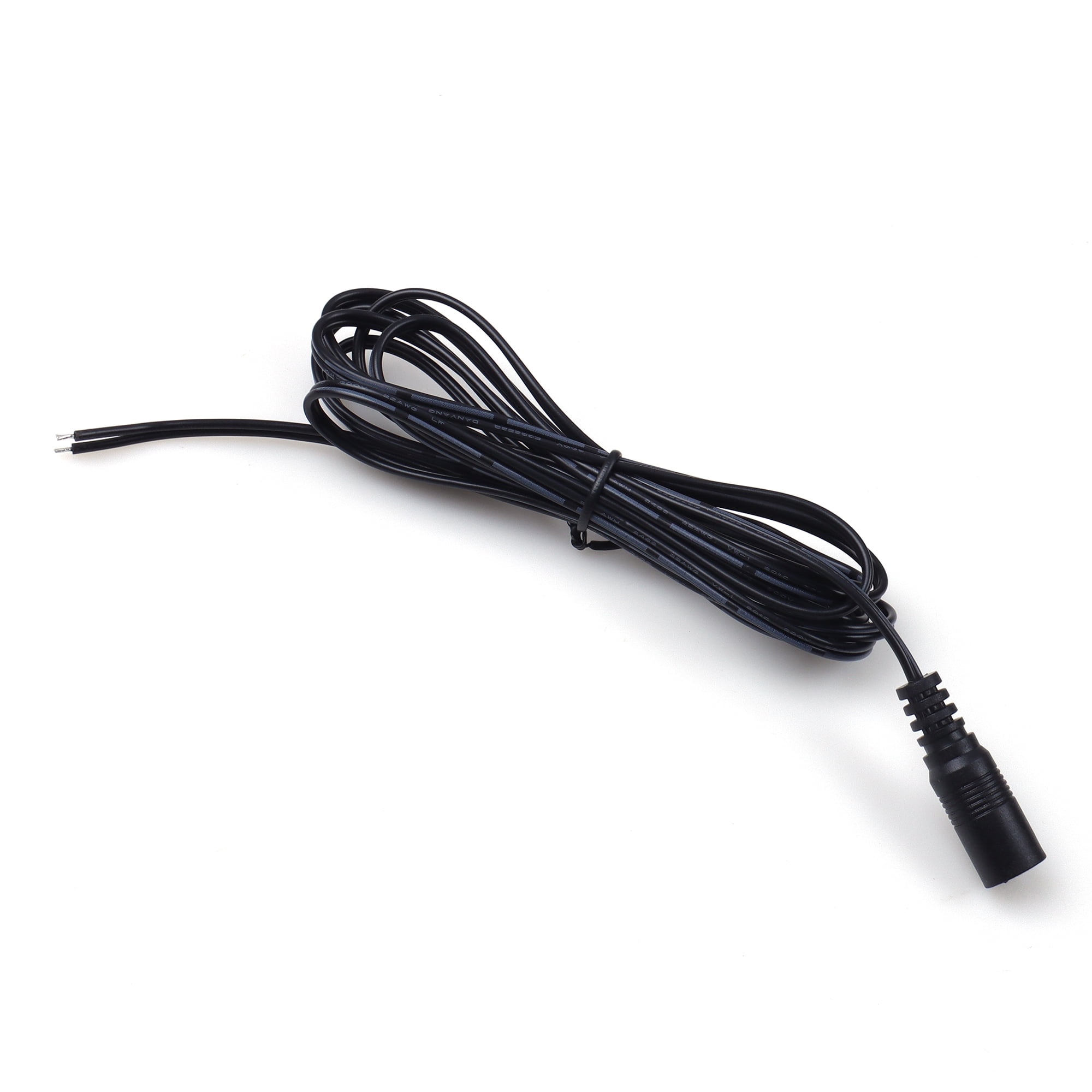 Customization DC 5.5*2.1mm Female to Open End Stripped Wire DC Pigtail ...