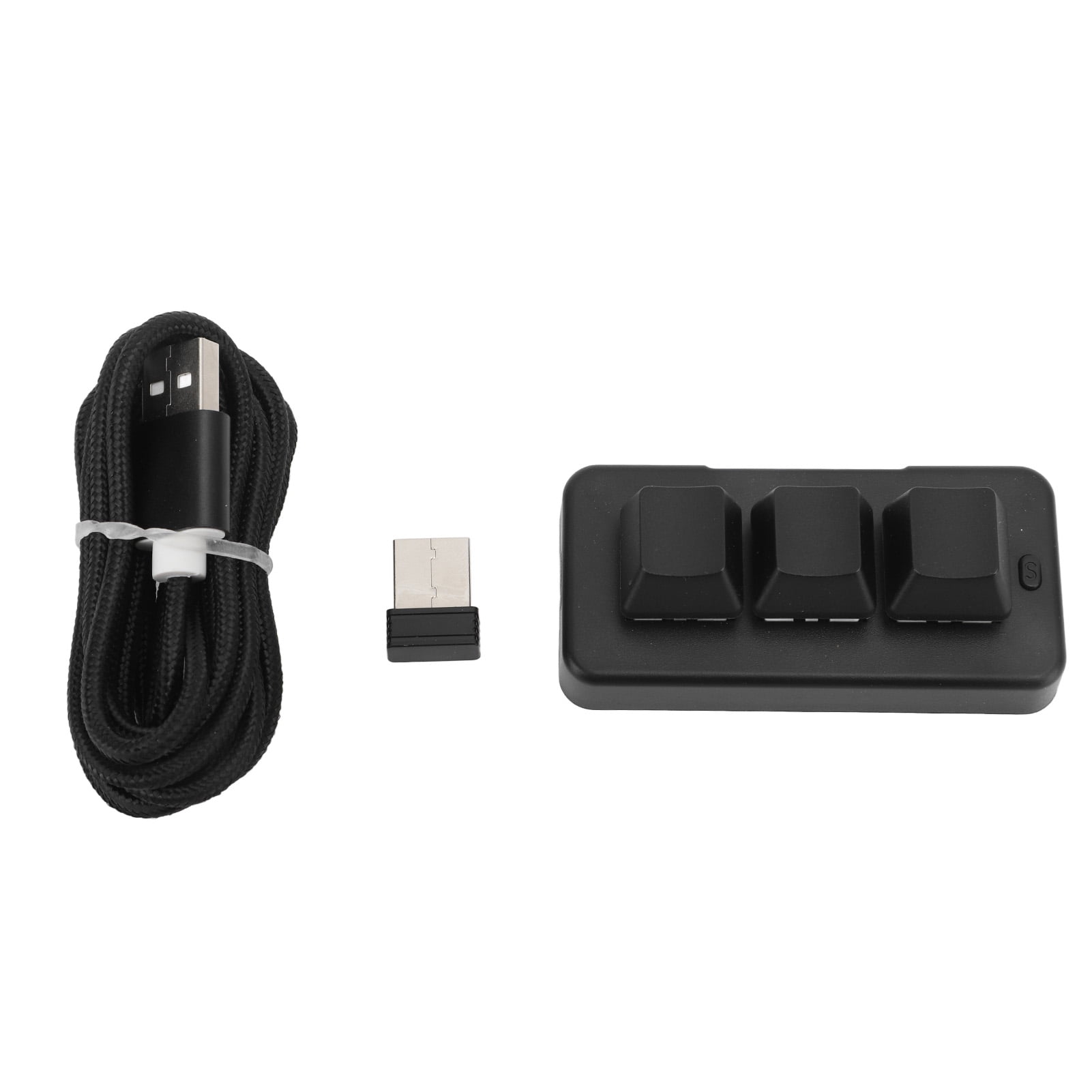 Customize 3 Keys Keyboard Black 3 Keys One Handed Mini Custom