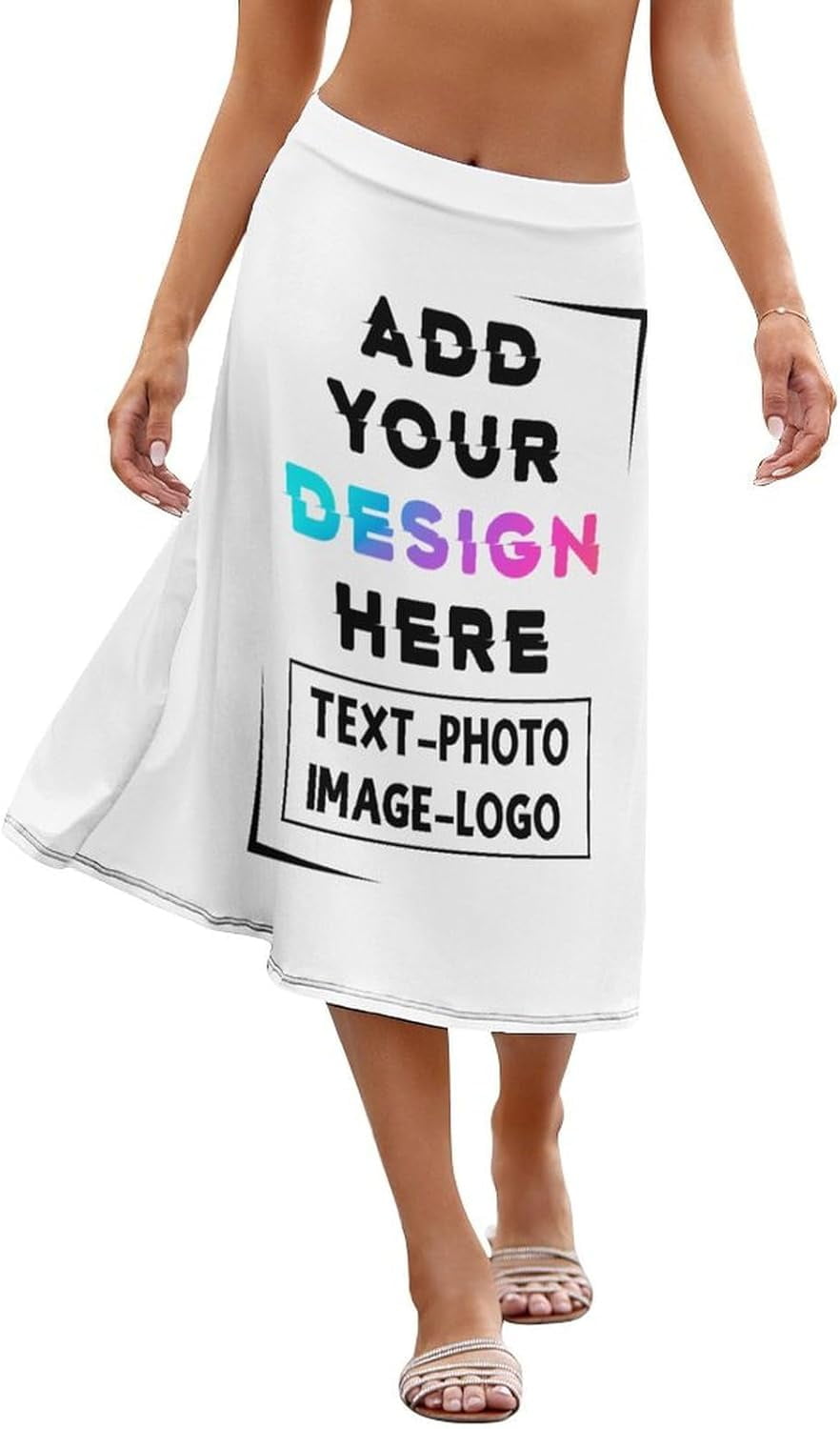 Customize Adult Women's Dresses With Your Own Image And Text Design For ...