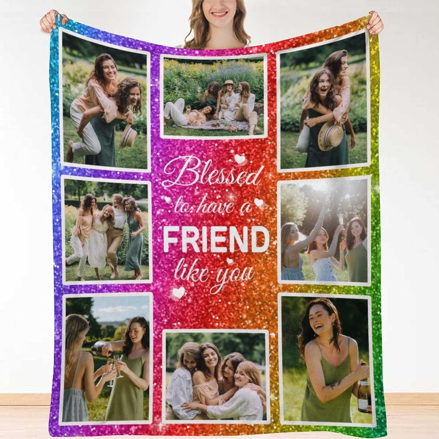 Customize Blankets with Photos,Made in USA, Shipped in 48 Hours ...