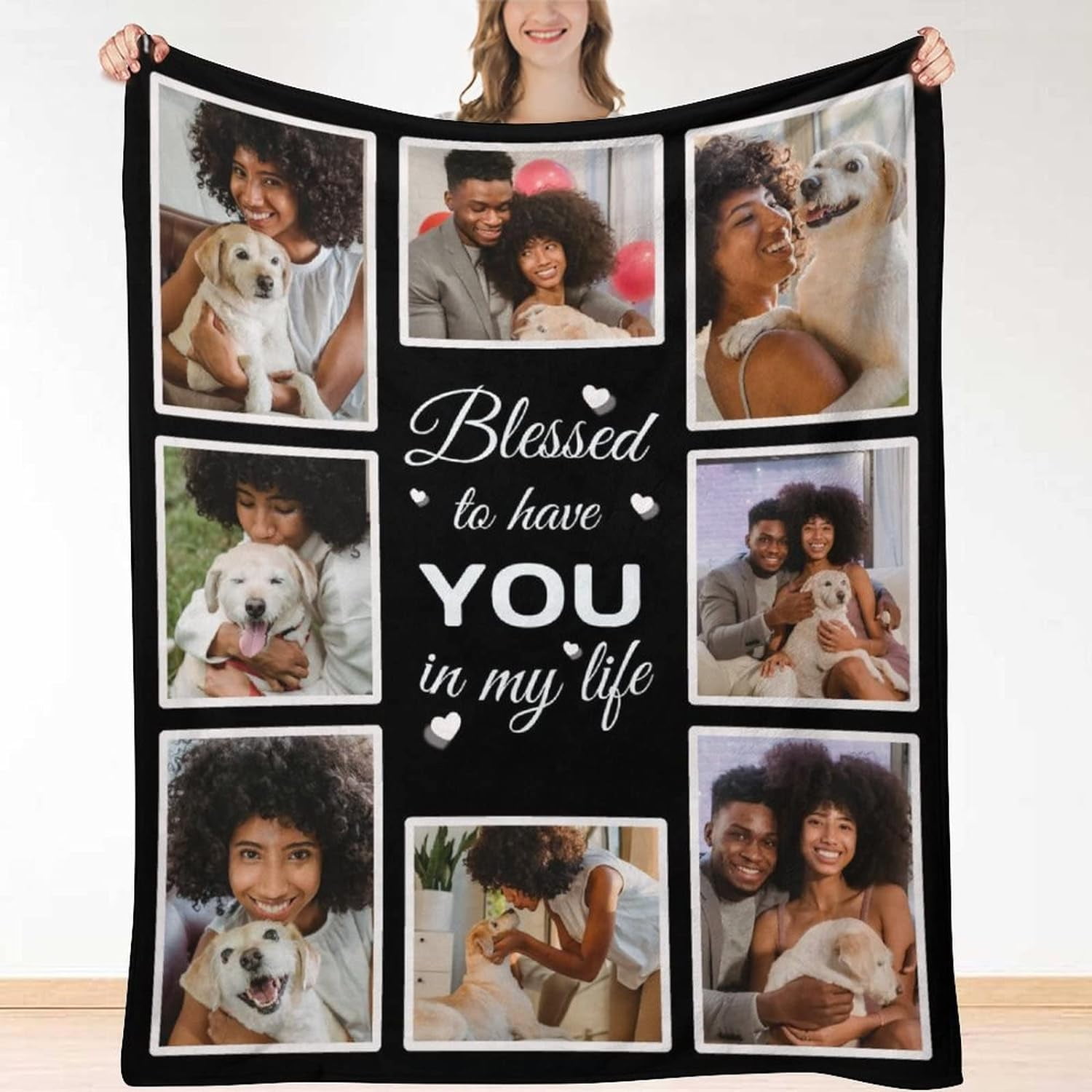 Customize Blankets with Photos,Made in USA, Shipped in 48 Hours ...