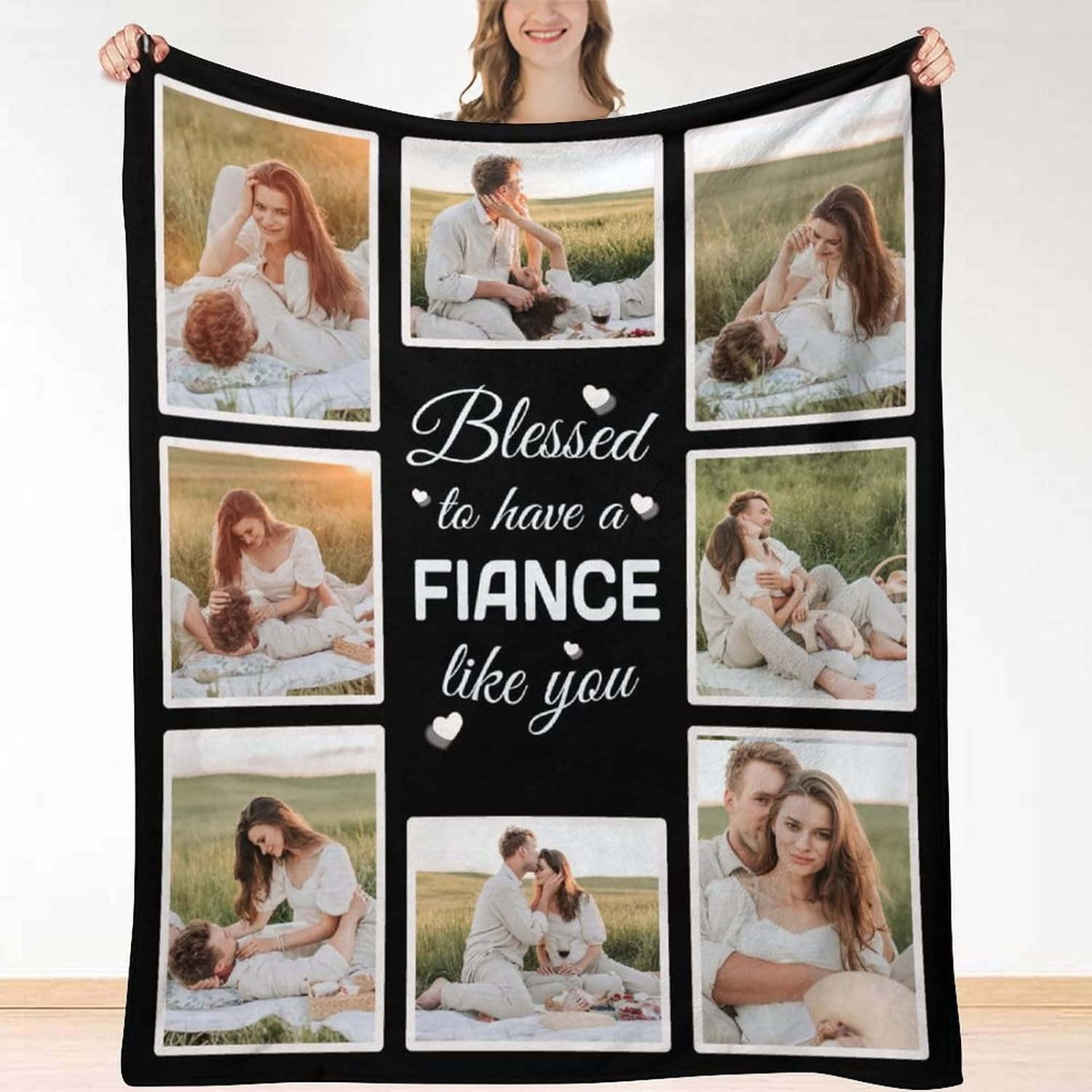 Customize Blankets with Photos,Made in USA, Shipped in 48 Hours ...