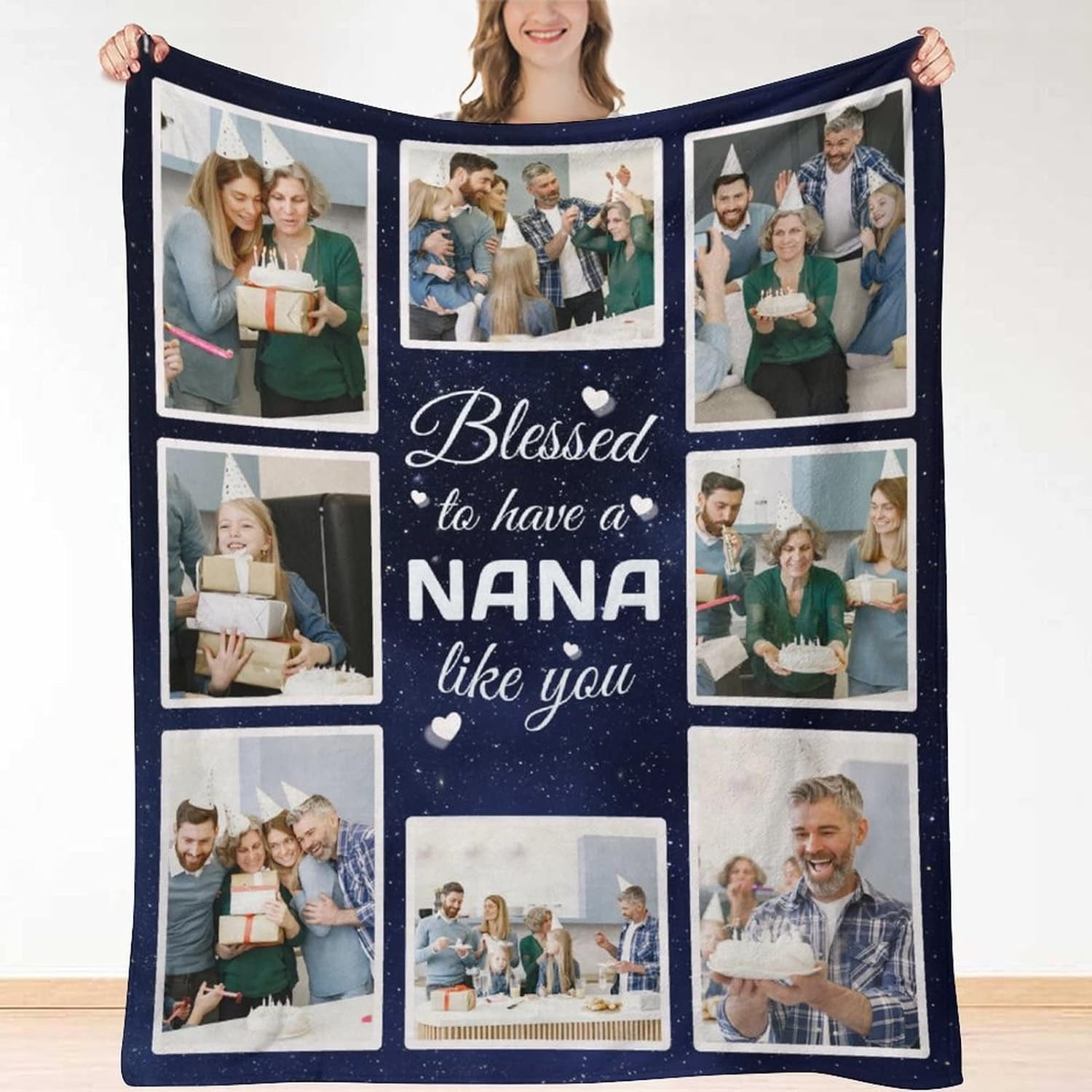 Customize Blankets with Photos,Made in USA, Shipped in 48 Hours ...