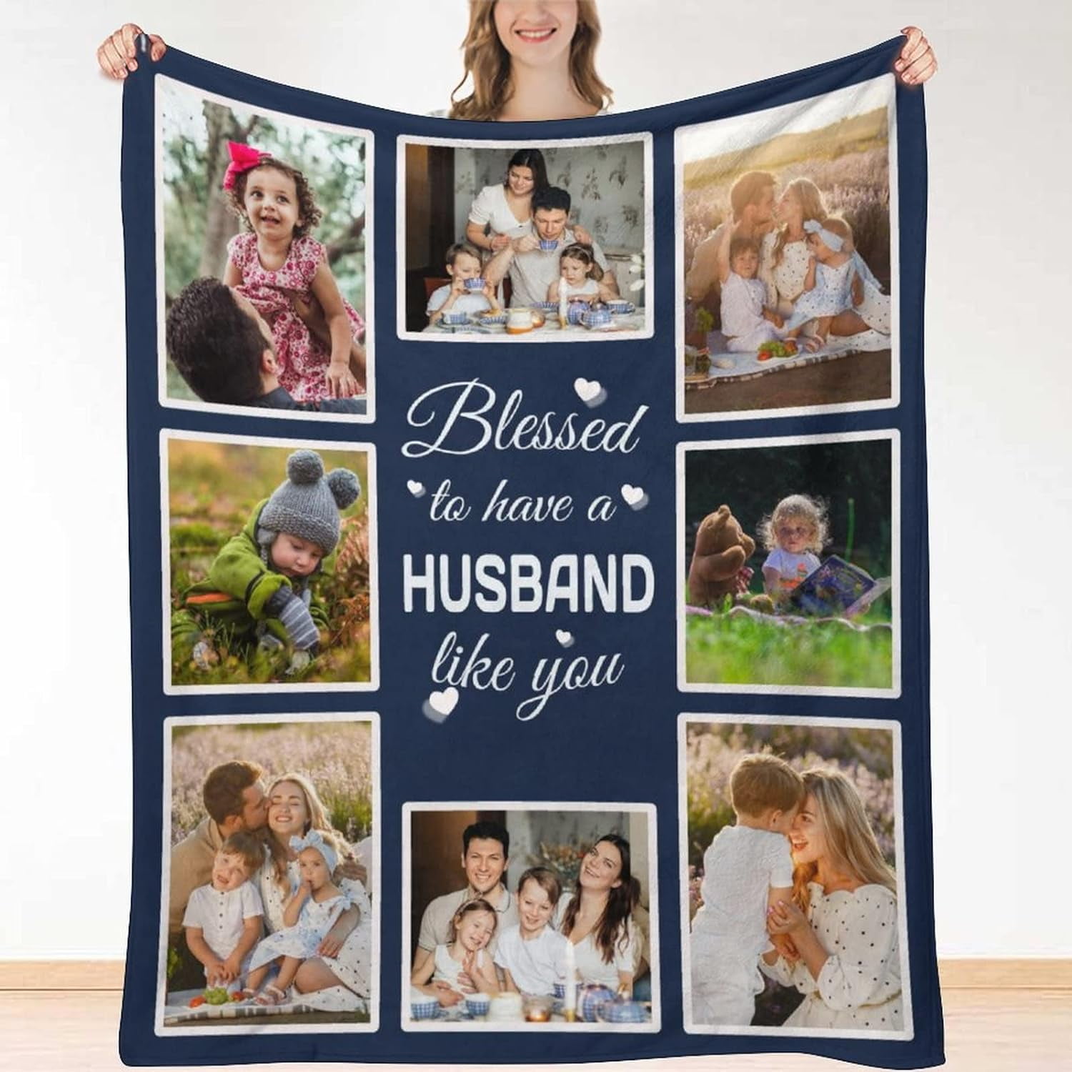 Customize Blankets with Photos,Made in USA, Shipped in 48 Hours ...