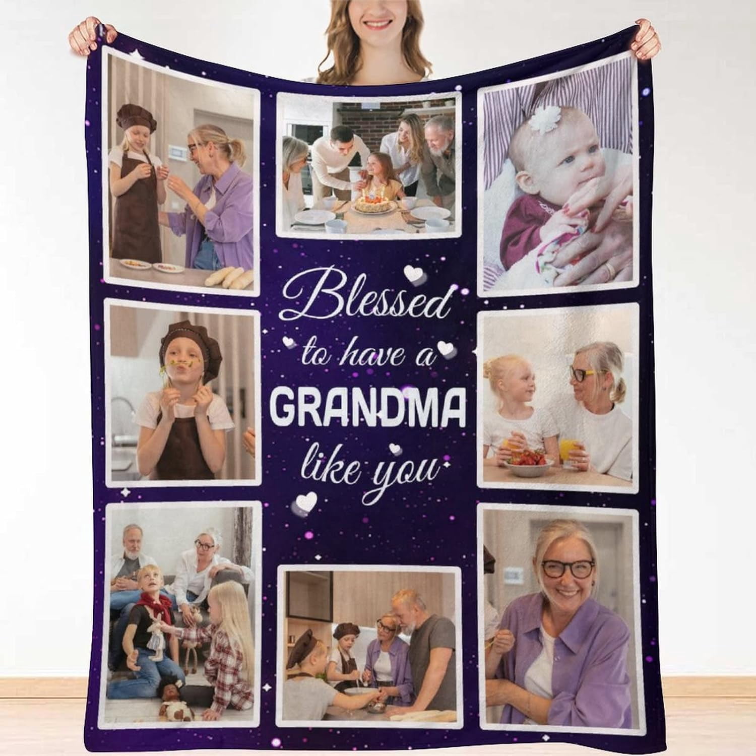Customize Blankets with Photos,Made in USA, Shipped in 48 Hours ...